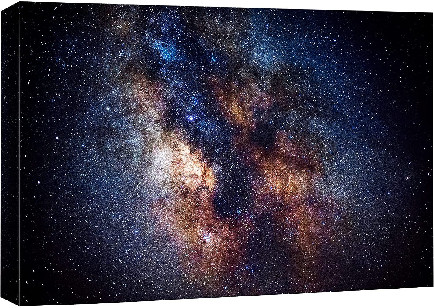 LXHB Canvas Print Wall Art Galaxy Star Constellation Astronomy & Space Aurora Digital Art Modern ...