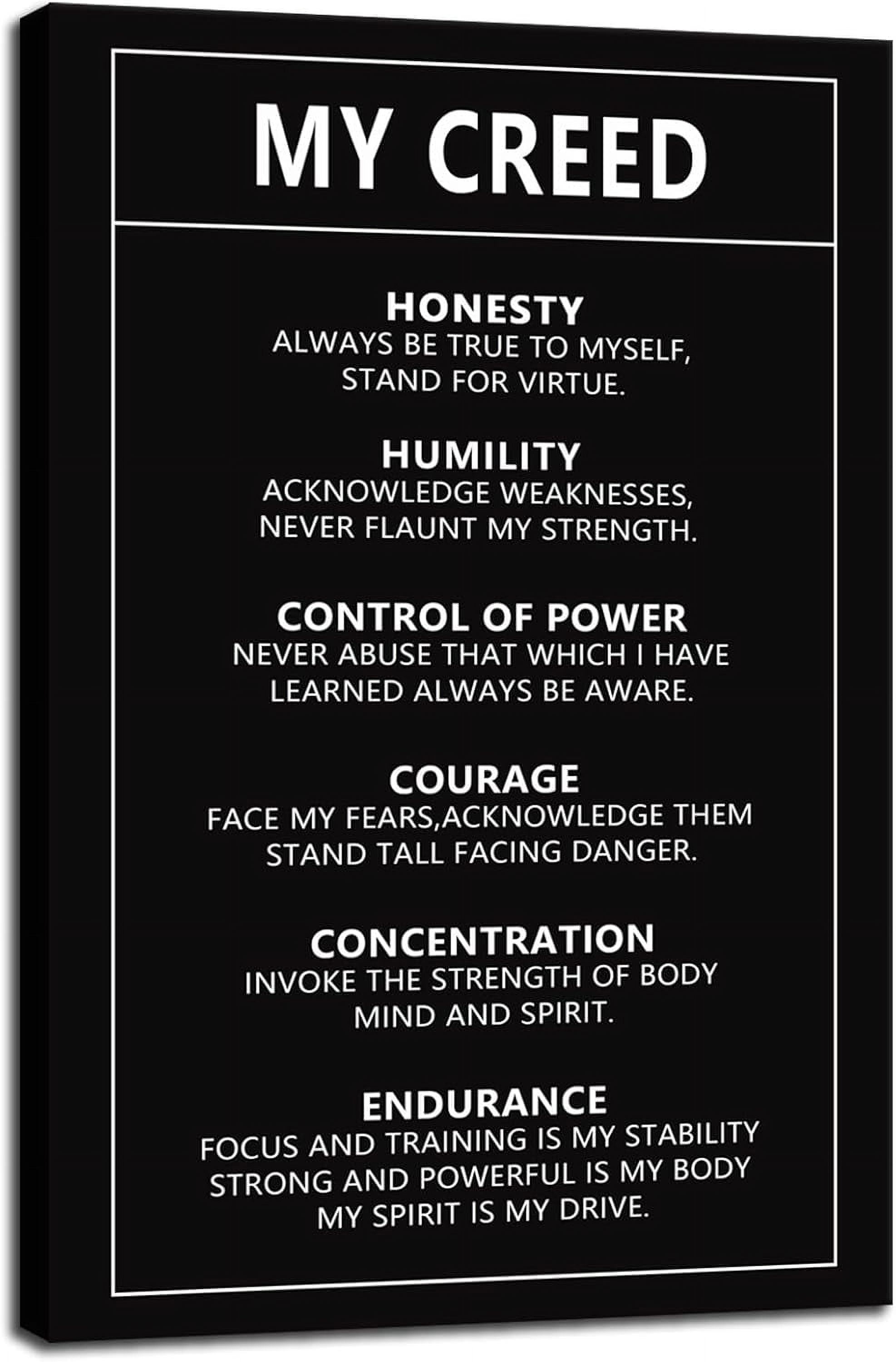 LXHB Inspirational Canvas Wall Art Office Wall Decor Motivational My ...