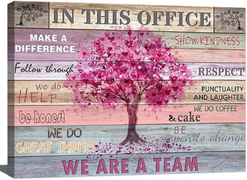 LXHB Office Wall Decor spirational Wall Art for Office Motivation ...