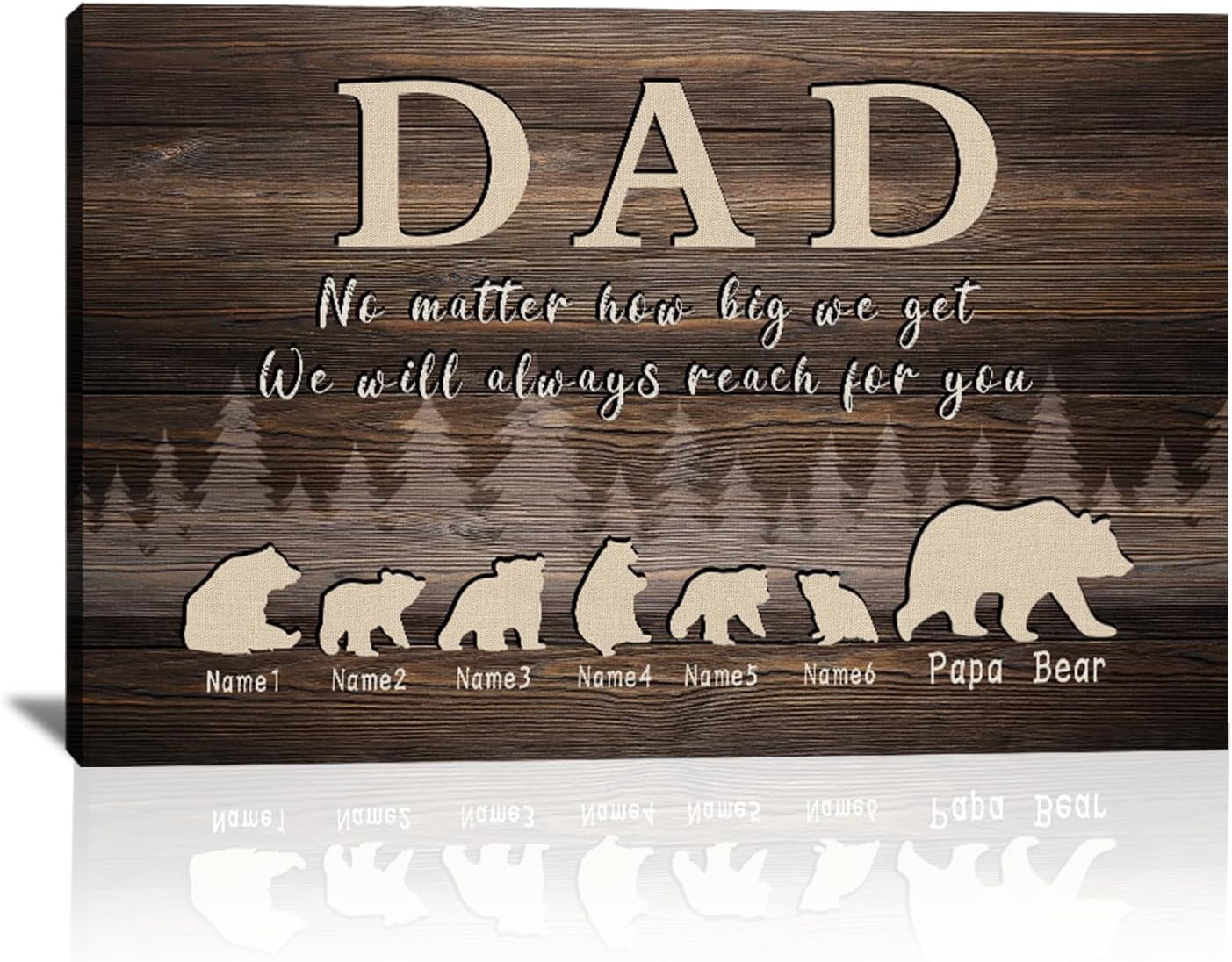 LXHB Personalized Fathers Day Birthday Gifts for Dad from Daughter Wife ...