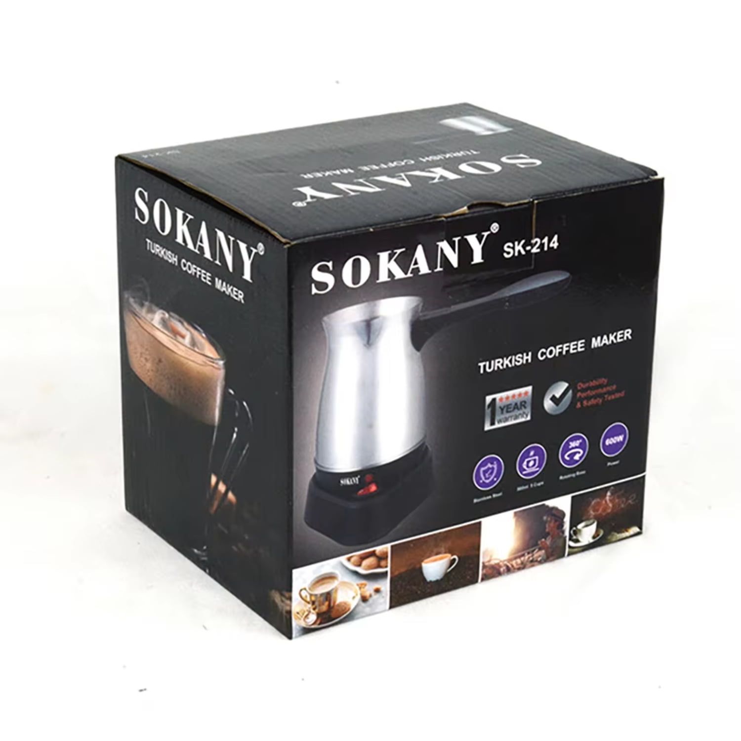 LXJNGSJ 2023 New Stainless Steel 5 Cup 220V Turkish Greek Coffee Maker ...