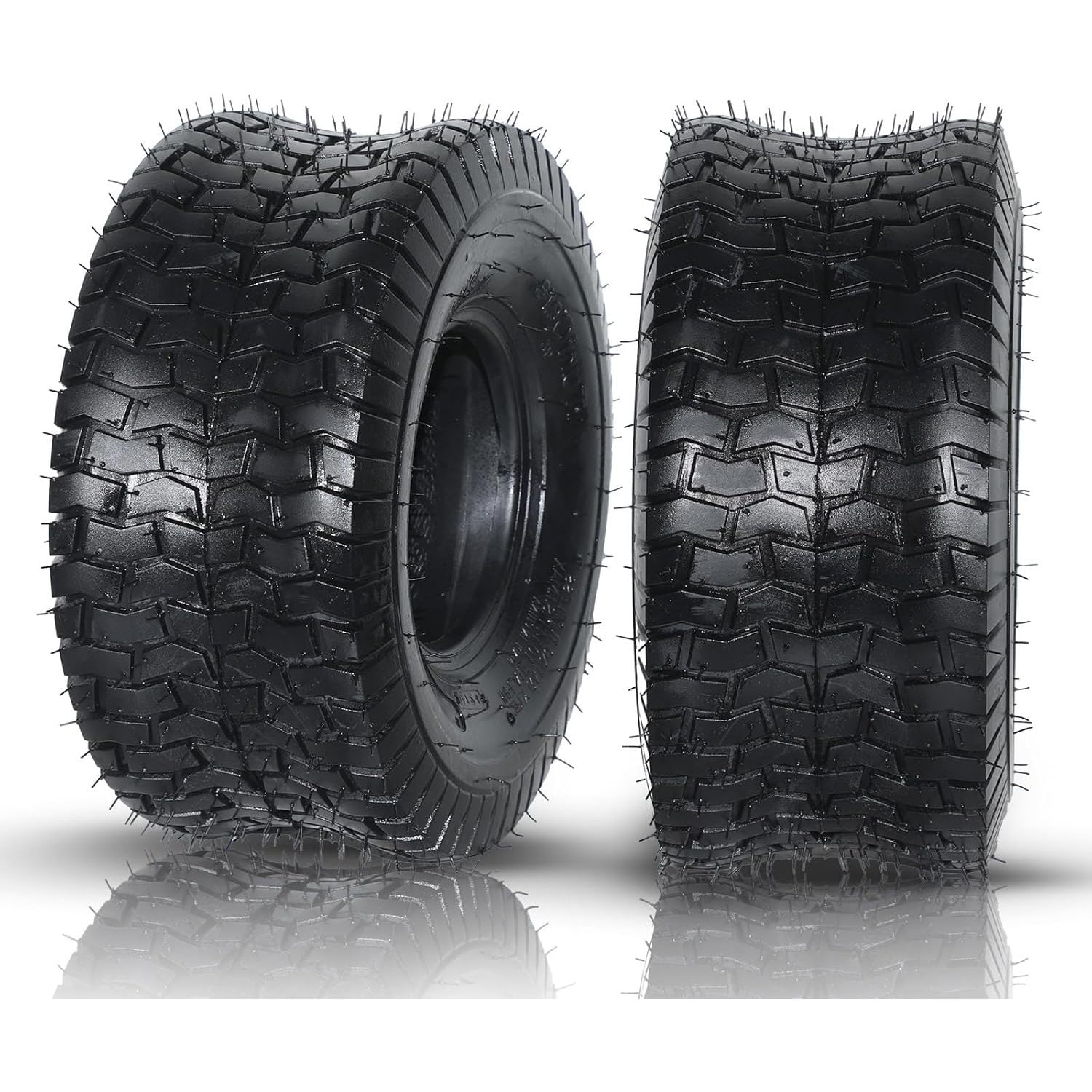 LXLP 15x6.00-6 Lawn Mower Tires 15x6.00x6 Lawn & Garden Tractor Turf ...