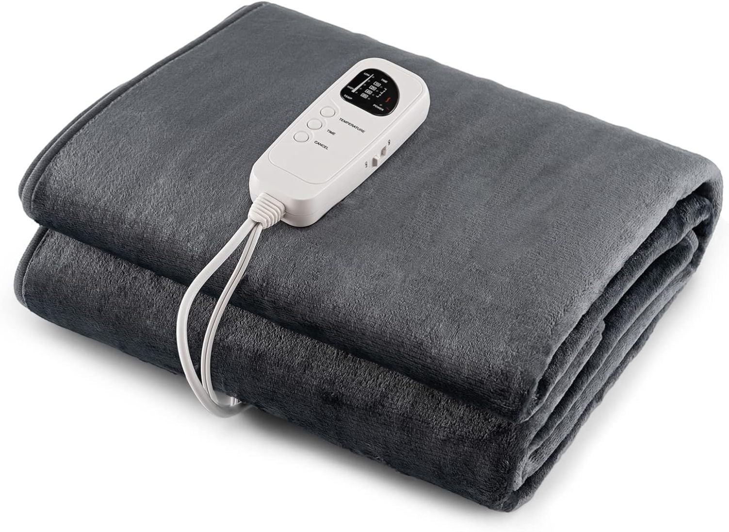 LXLP Heated Mattress Pad, 71” x 30” Electric Heated Mattress with 5 ...