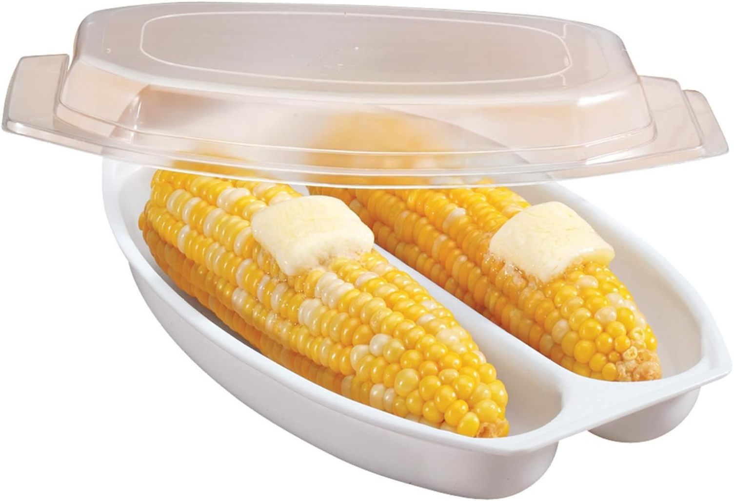 LXLP Microwave Corn Steamer White One Size Fits All - Walmart.com