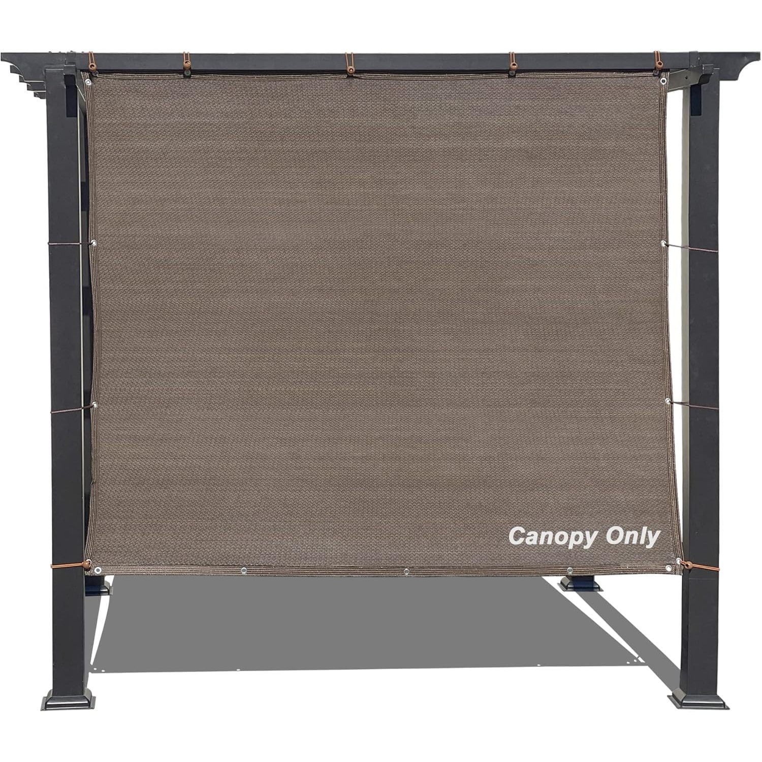 LXLP Sun Shade Panel Privacy Screen with Grommets on 4 Sides for ...