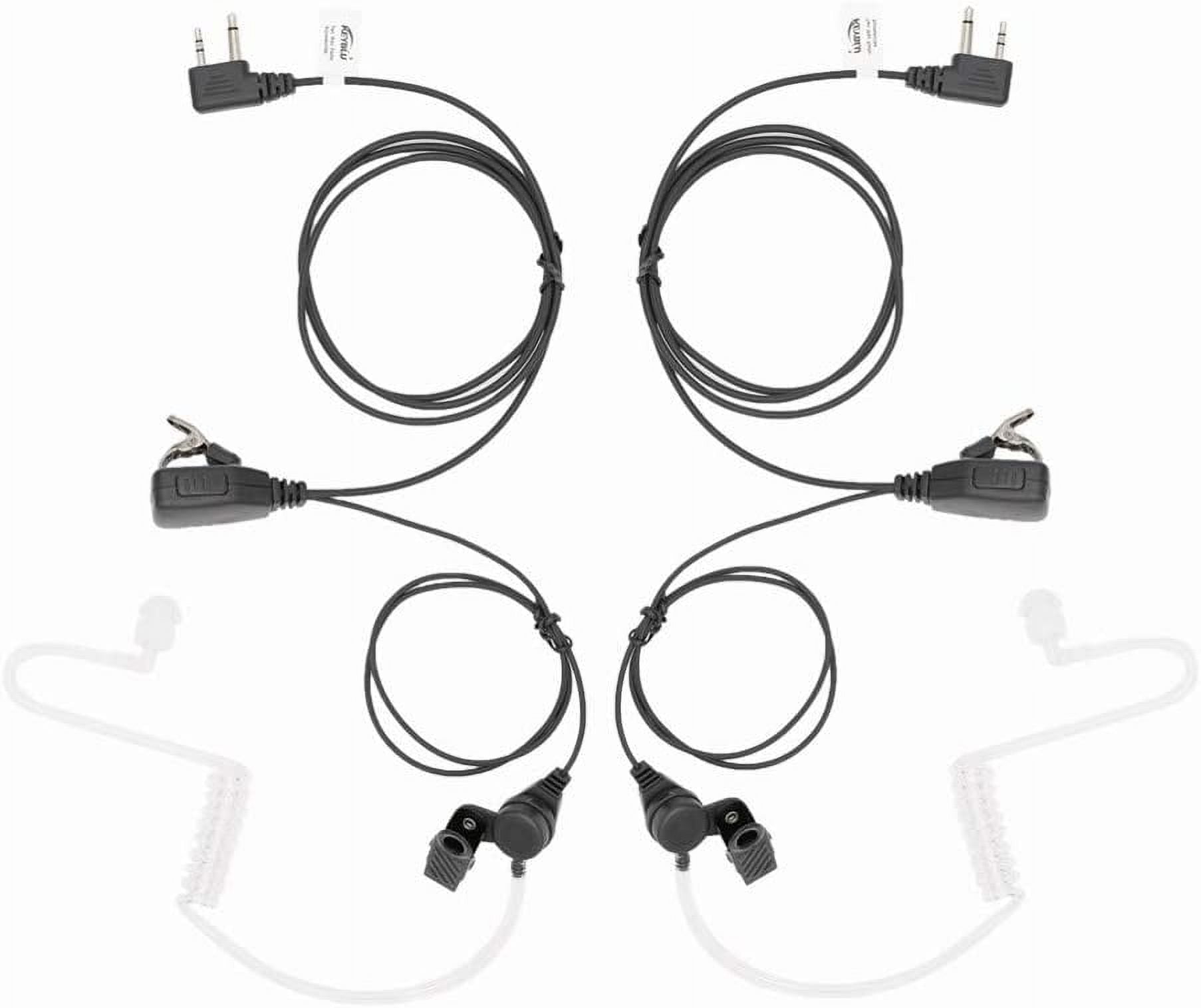LXT600 GXT1000 Transparent Acoustic Tube Surveillance Earpiece Headset ...
