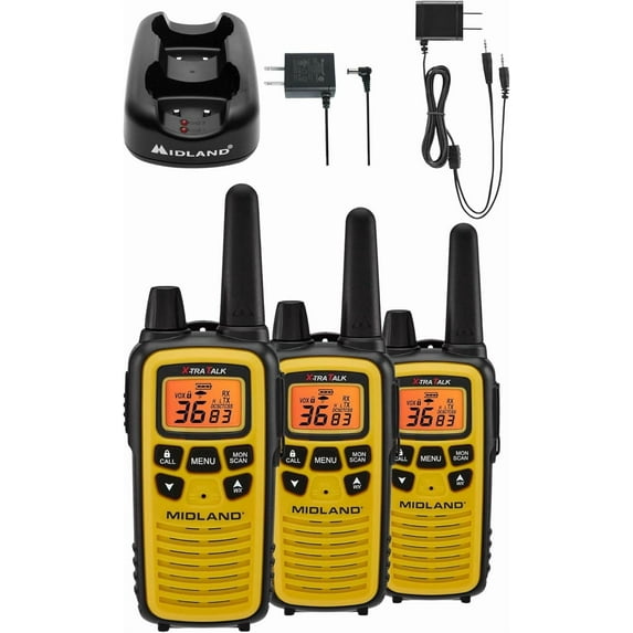 LXT630X3VP3 FRS Walkie Talkies - Long Range 36-Channel Two-Way Radios ...