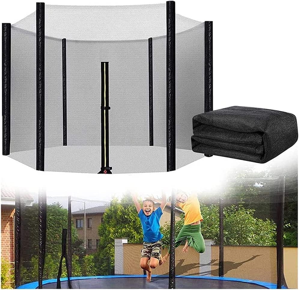 LXUKYG Trampoline Replacement Safety Net Trampoline Enclosure Surround ...