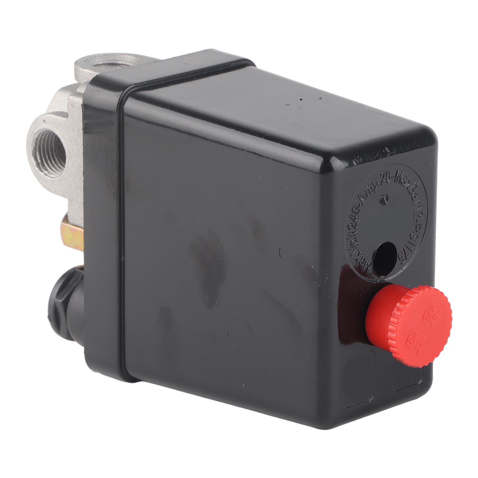 LXW Air Compressor Pressure Switch NPT 1/2in 4 Port Adjustable Pressure ...