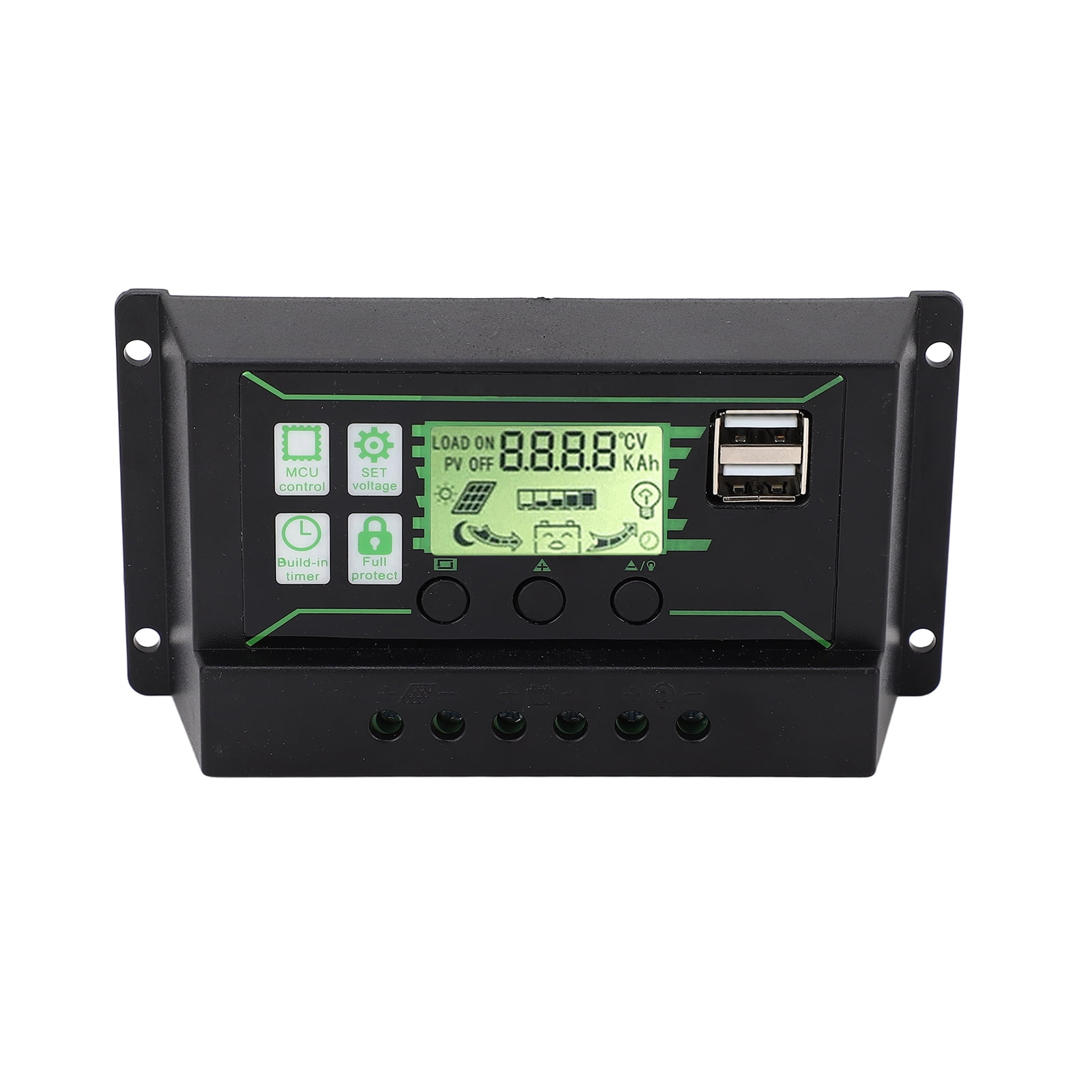 LXW Solar Charge Controller 20A 2 USB Output PWM Control 3 Stage ...