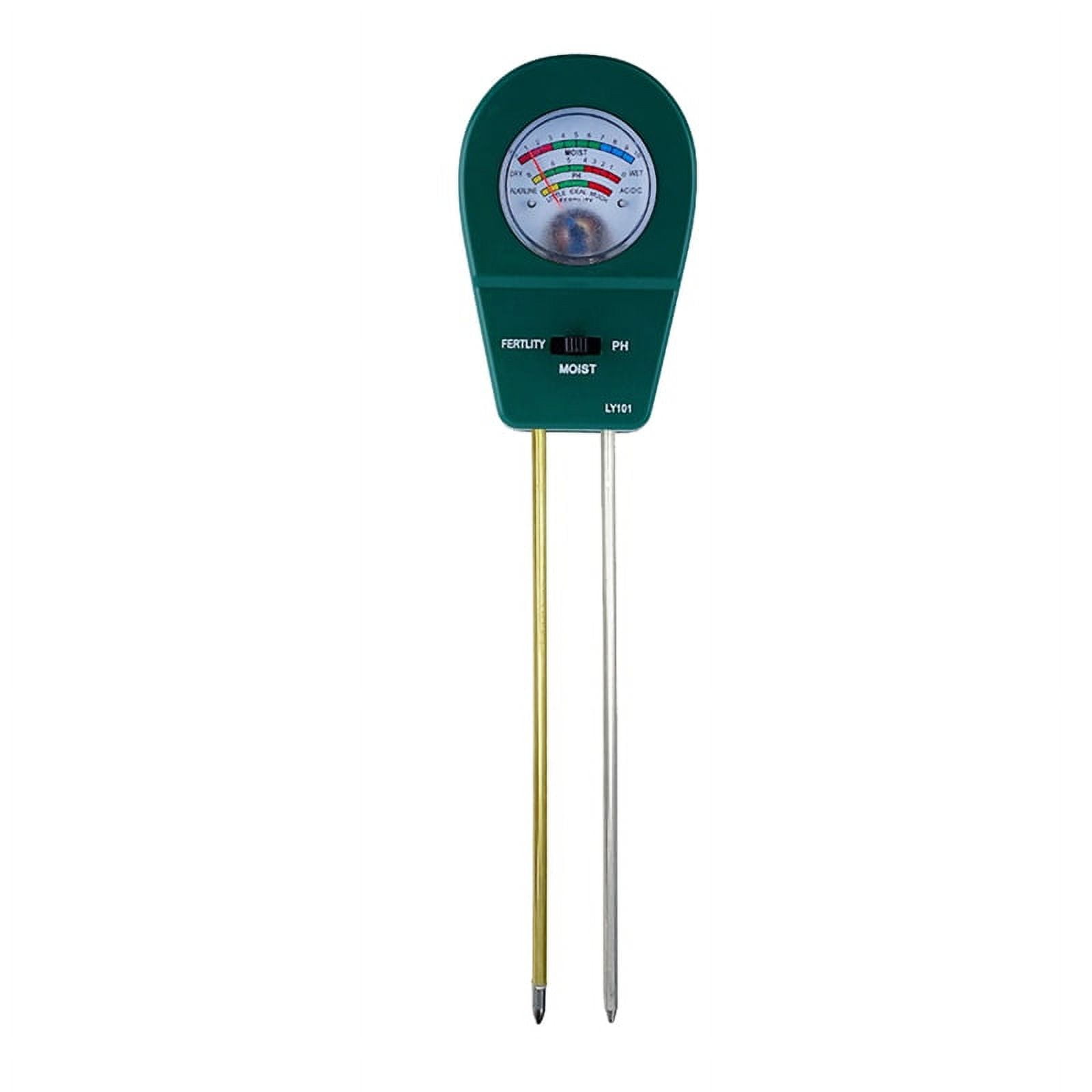 LY101 Soil PH Meter Digital Plug-And-Play Tester Plant Moisture ...