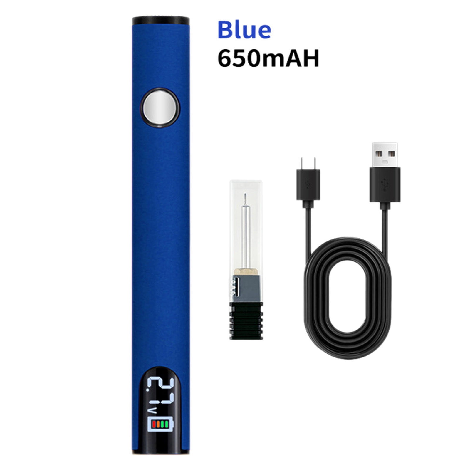 LYANY Cordless Soldering Iron- 510 Threaded Battery Pen, 650mAh USB ...