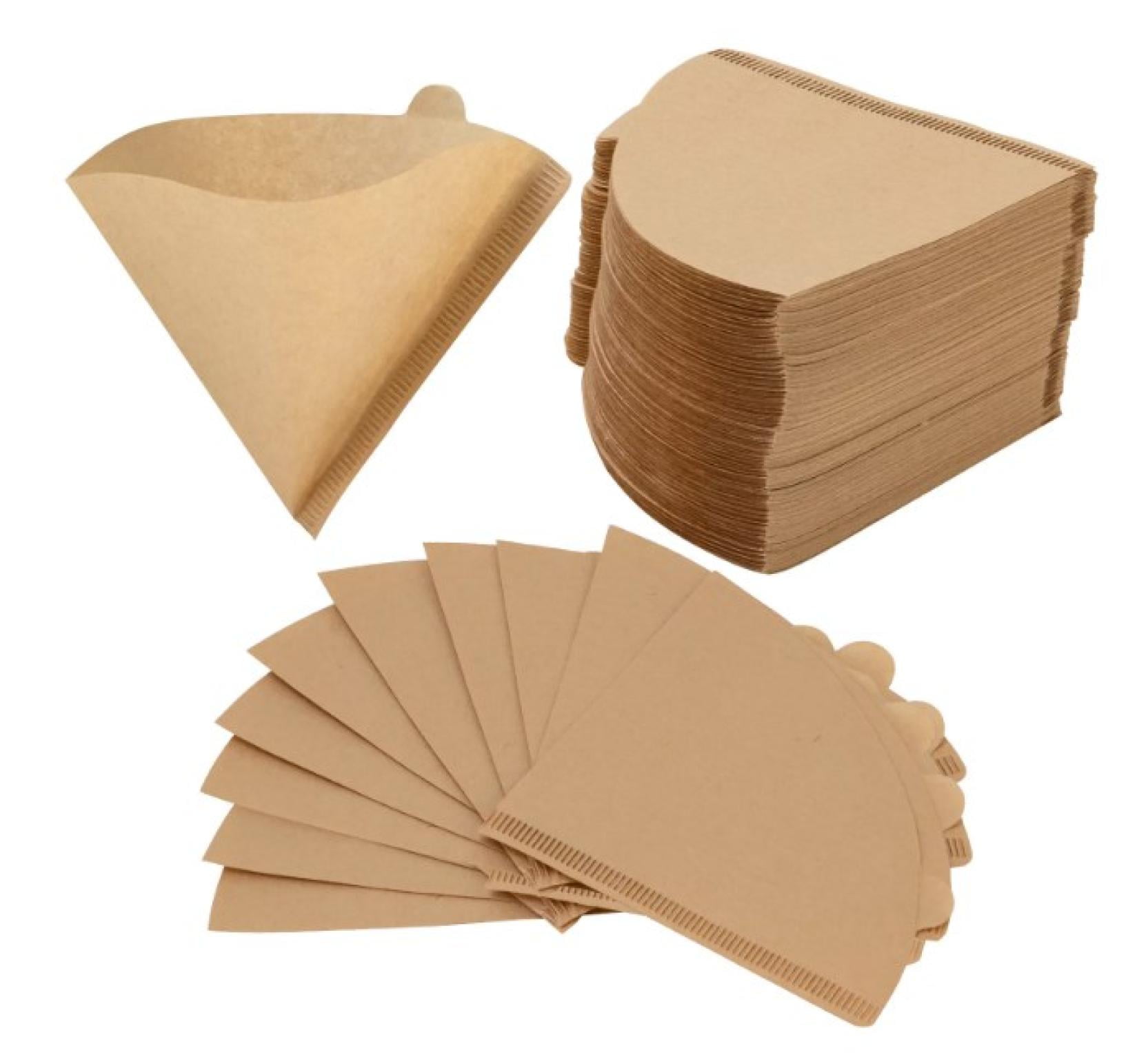 LYCAQL 100 Counts Coffee Filters #4 Disposable Coffee Paper Filters U ...