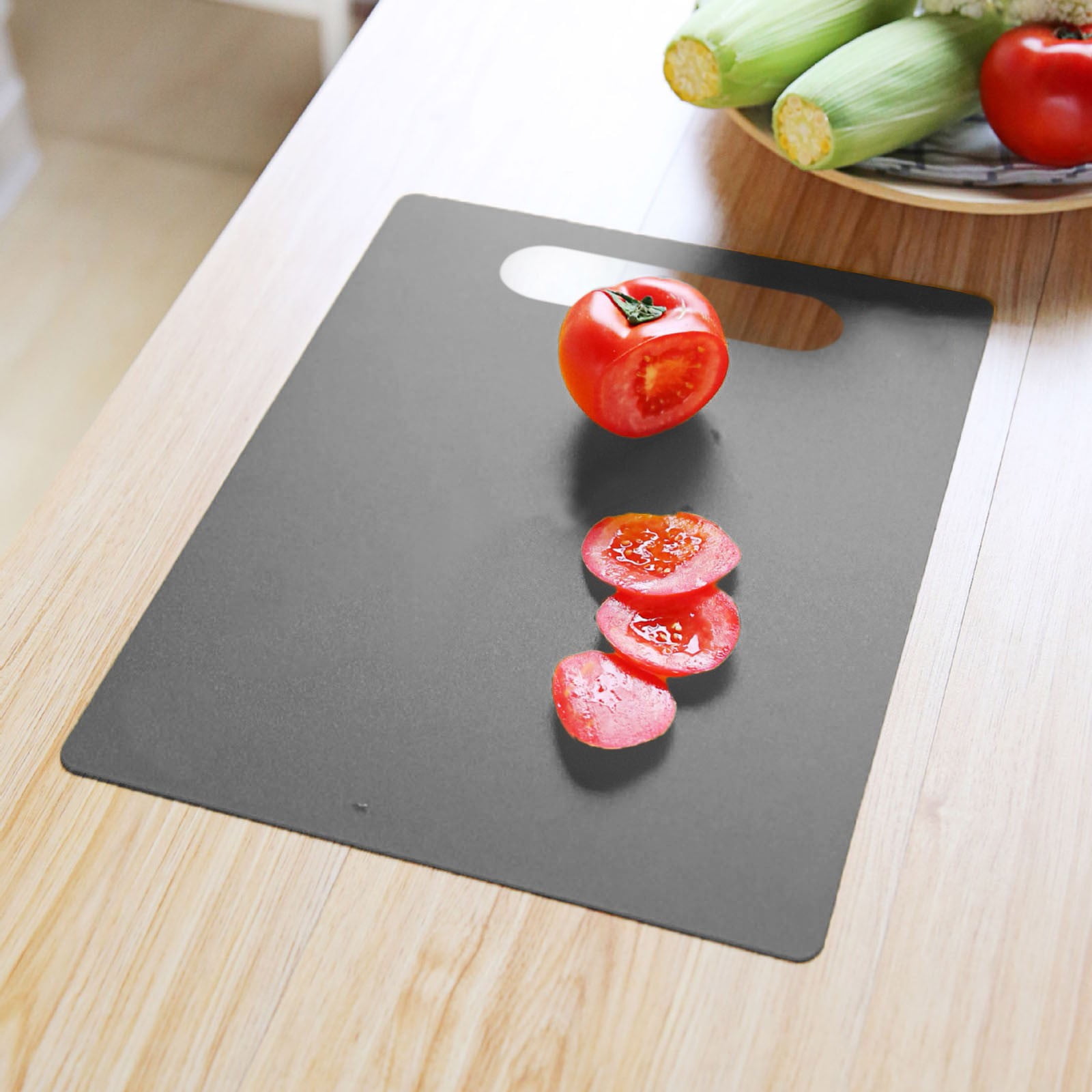 LYCAQL 11.4" X7.5" Cutting Boards for Kitchen Gray Cutting Board ...