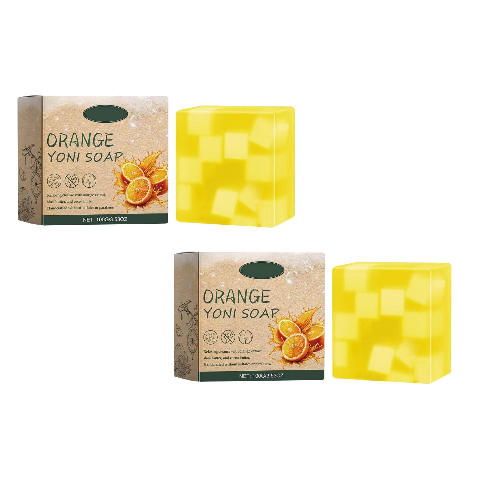 LYCAQL 2PC Organic Yoni Soap, Yoni Soap Bars Feminine Wash, Organic ...