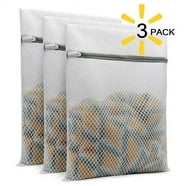 Extra Large Mesh Laundry Bags, Set of 2, Zipper for Delicates, Machine ...