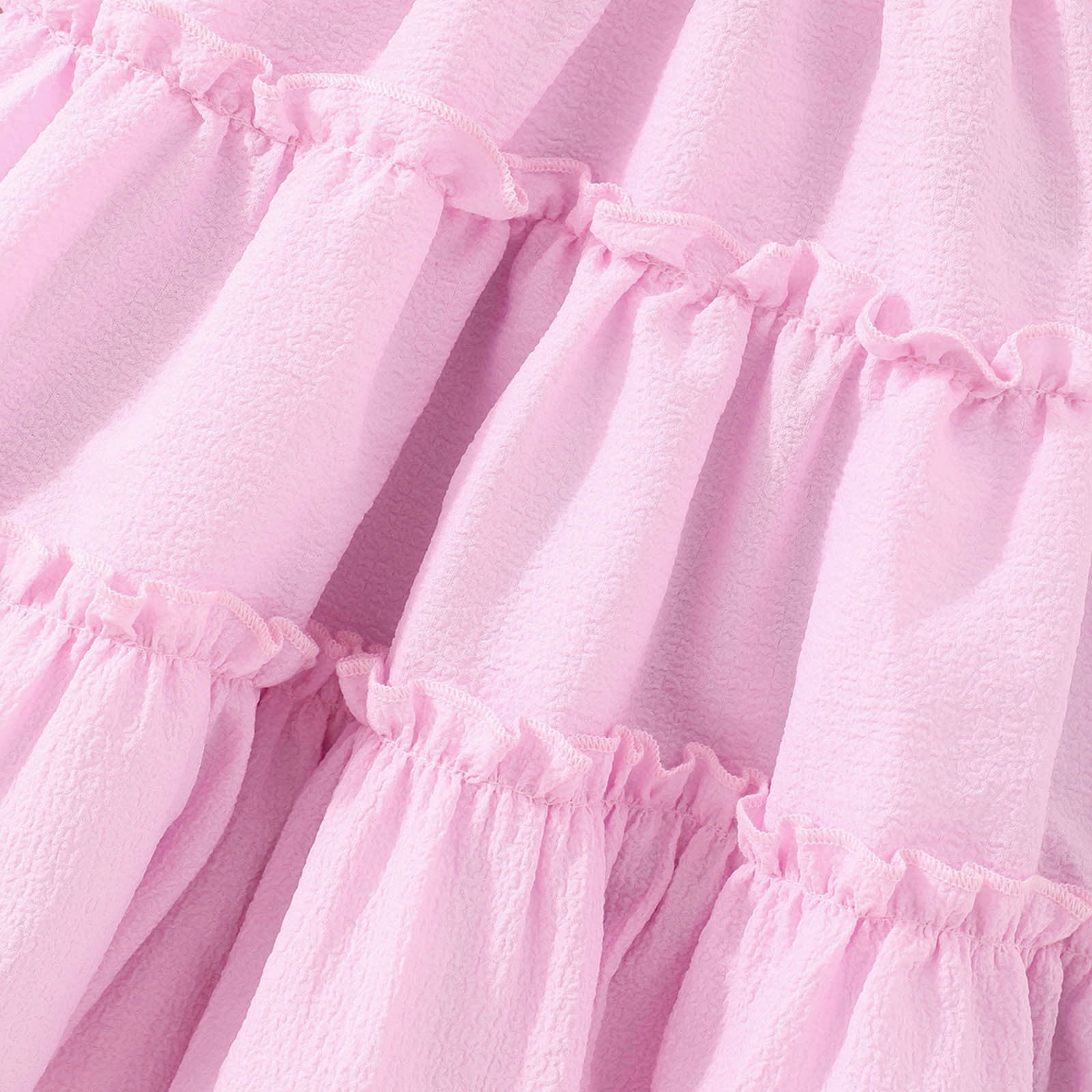 LYCAQL Baby Girl Clothes Toddler Winter Long Sleeve Solid Color Ruffles ...