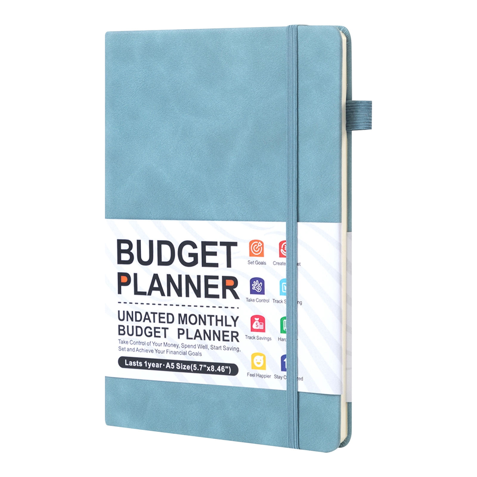 LYCAQL Budget Planner Monthly Budget Book with Expense Tracker Notebook ...