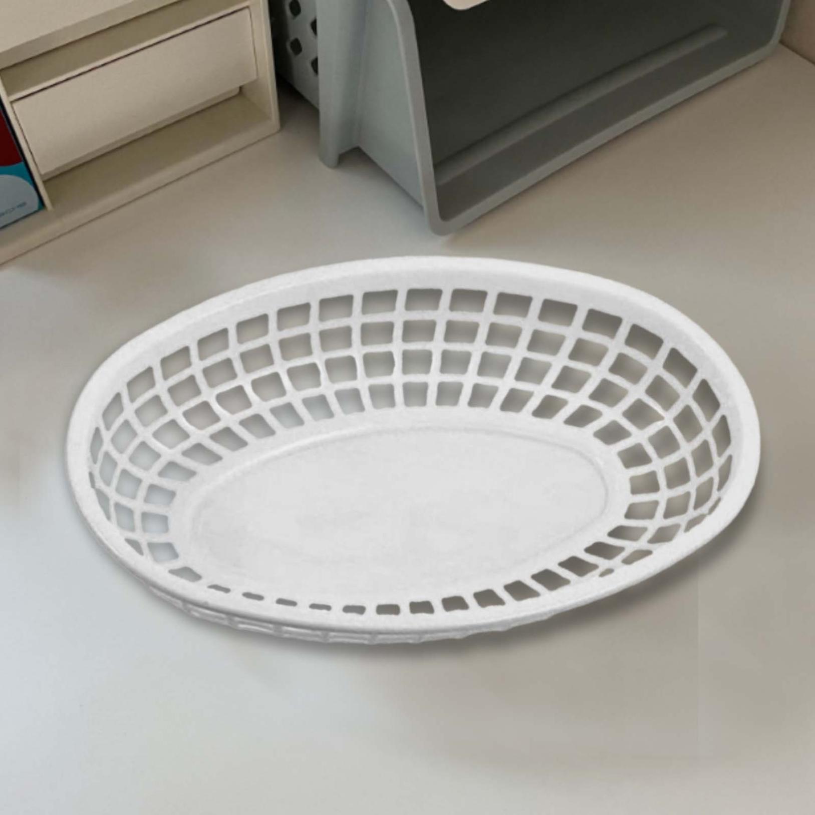 LYCAQL Chicken And Chips Fast Food Dessert Afternoon Tea Oval On Dinner ...