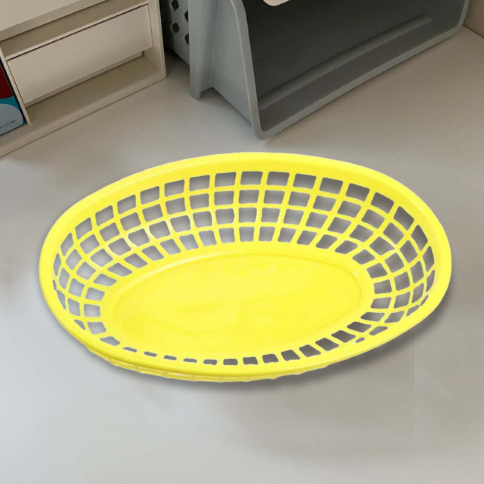 LYCAQL Chicken And Chips Fast Food Dessert Afternoon Tea Oval On Dinner ...