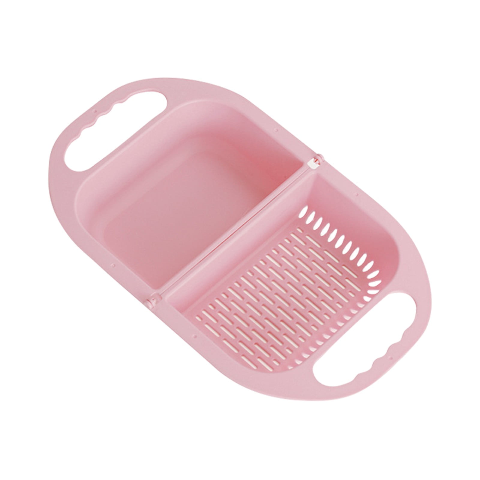 LYCAQL Colander Strainer Over the Sink Retractable Kitchen Sink Basket ...