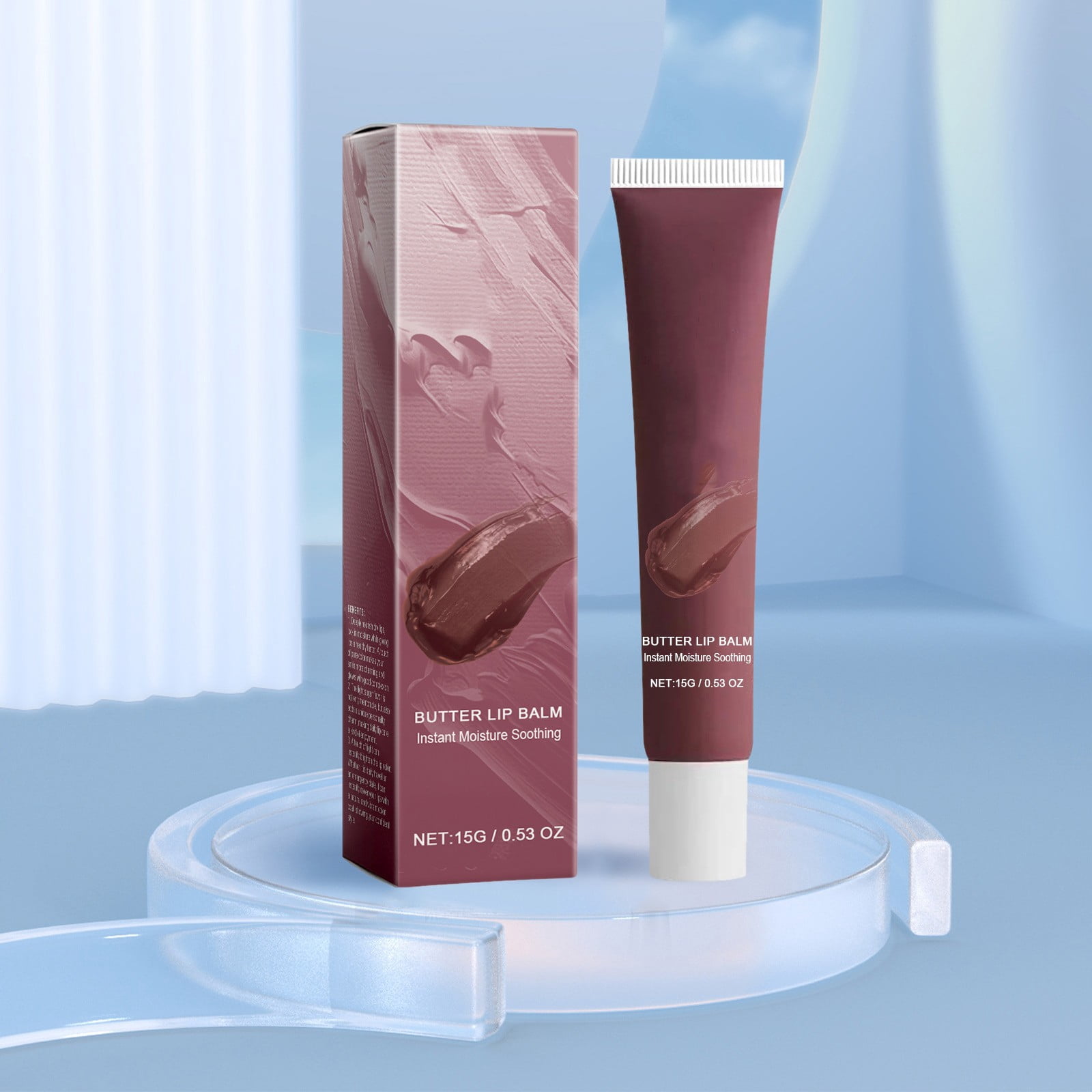 LYCAQL Color Lipstick Moisturizing Lip Balm Gentle Nourishing ...