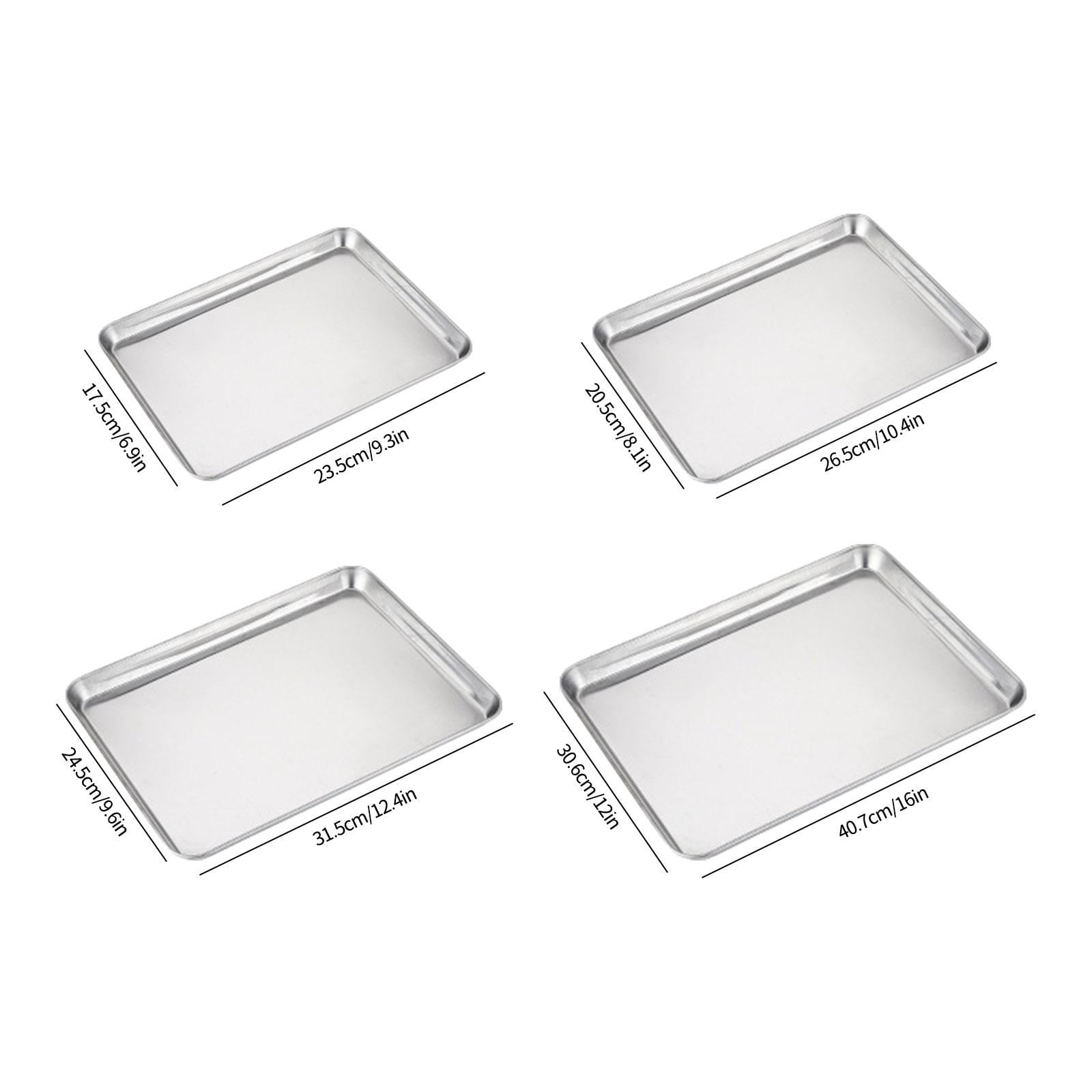 LYCAQL Easy Layers Sheet Cake Pan, Rectangle Sheet Pan Baking Sheets ...