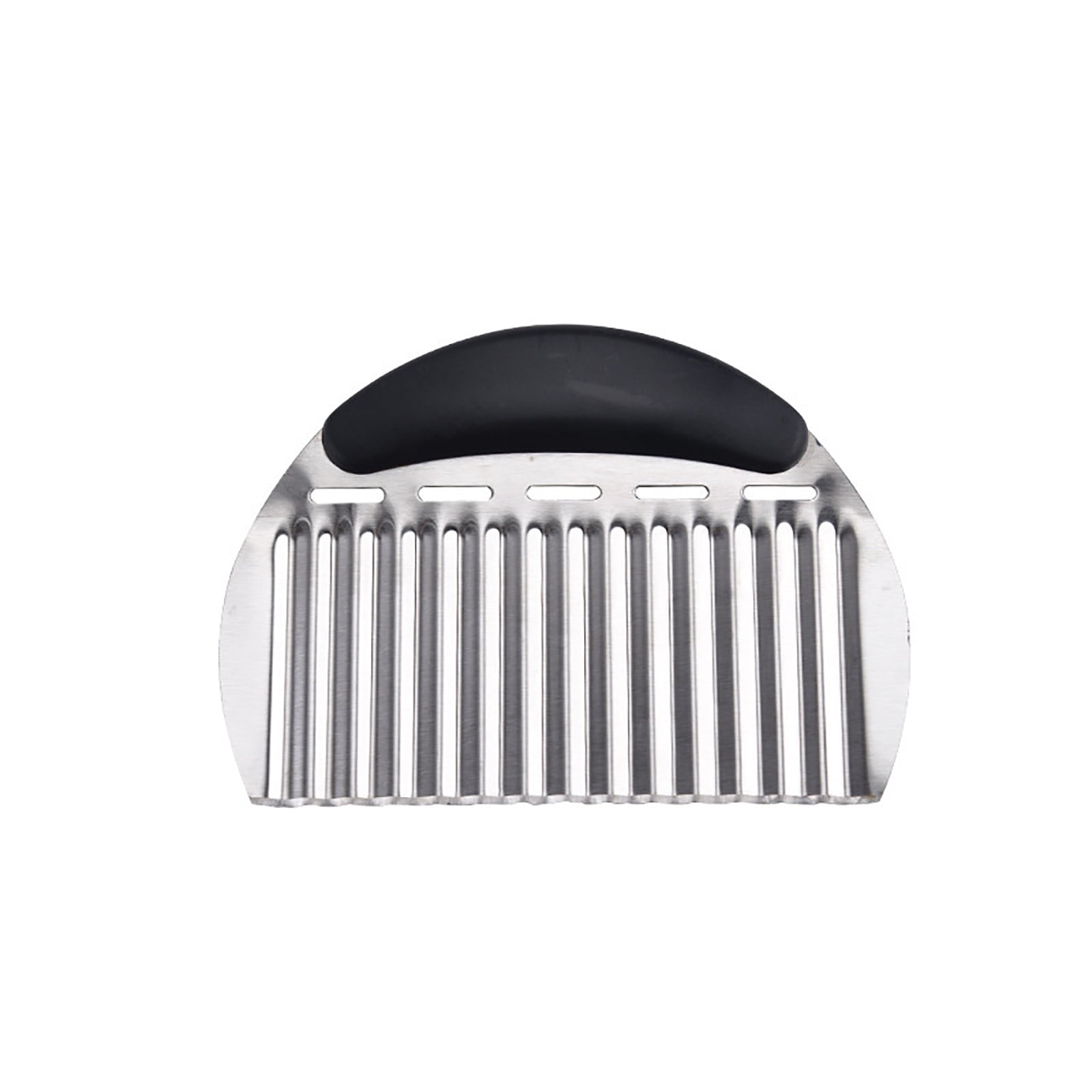 LYCAQL Heavy Duty Shaver Stainless Steel Crinkle Cutter Wavy Chopper ...