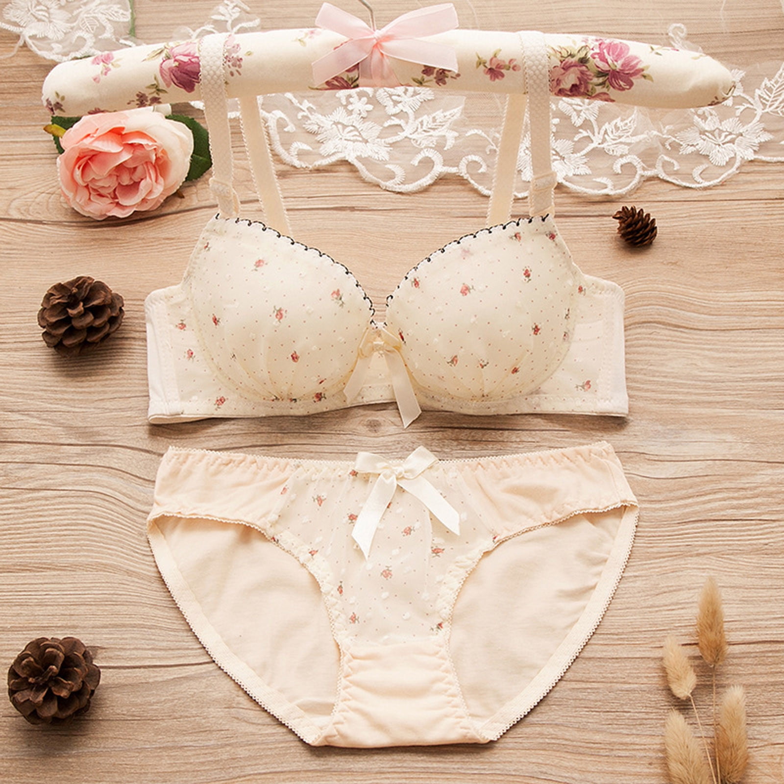 LYCAQL Lingerie for Women Set for Women Soft Lace Lingerie Set See ...