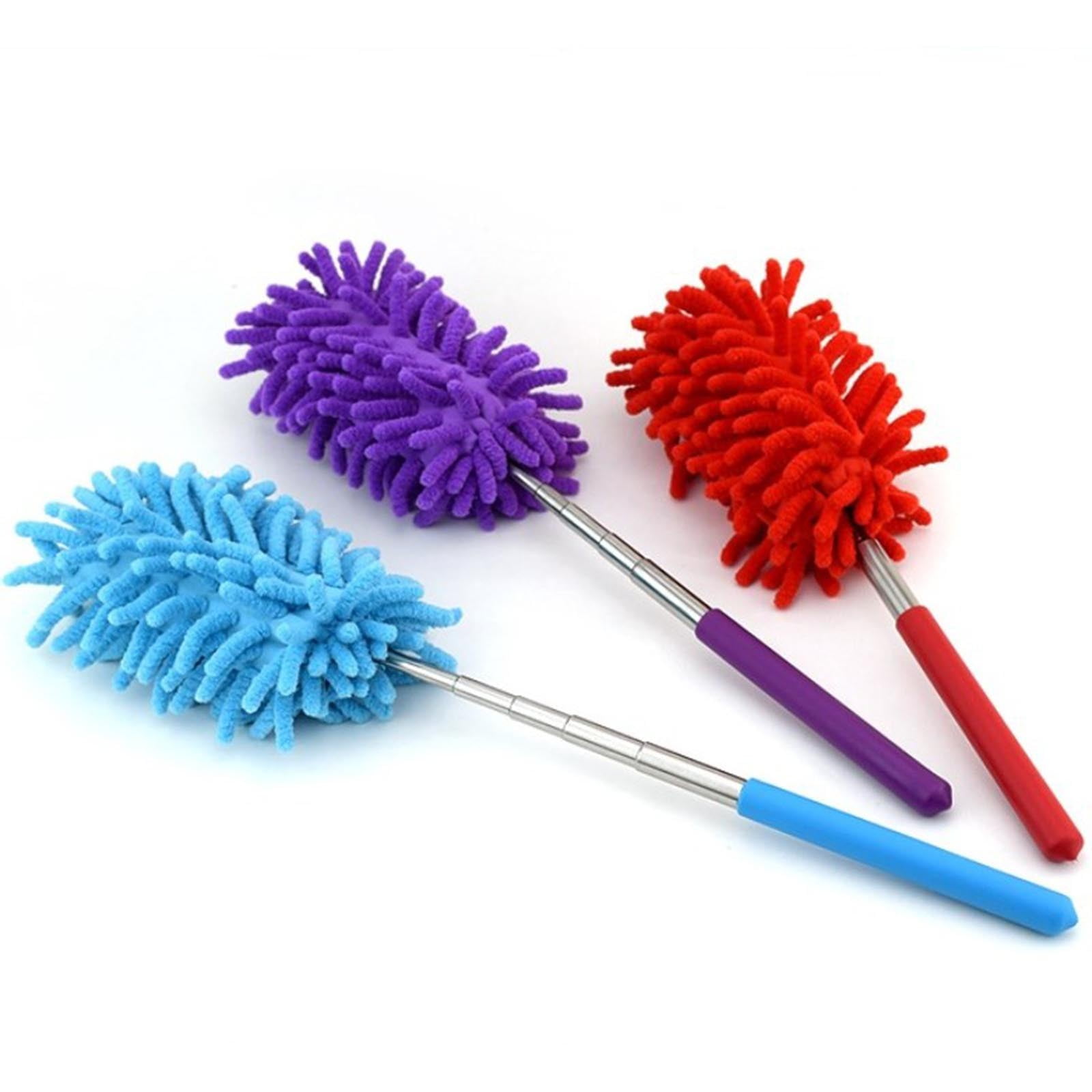 LYCAQL Microfiber Feather Duster, up to 30 in - Extendable & Bendable ...