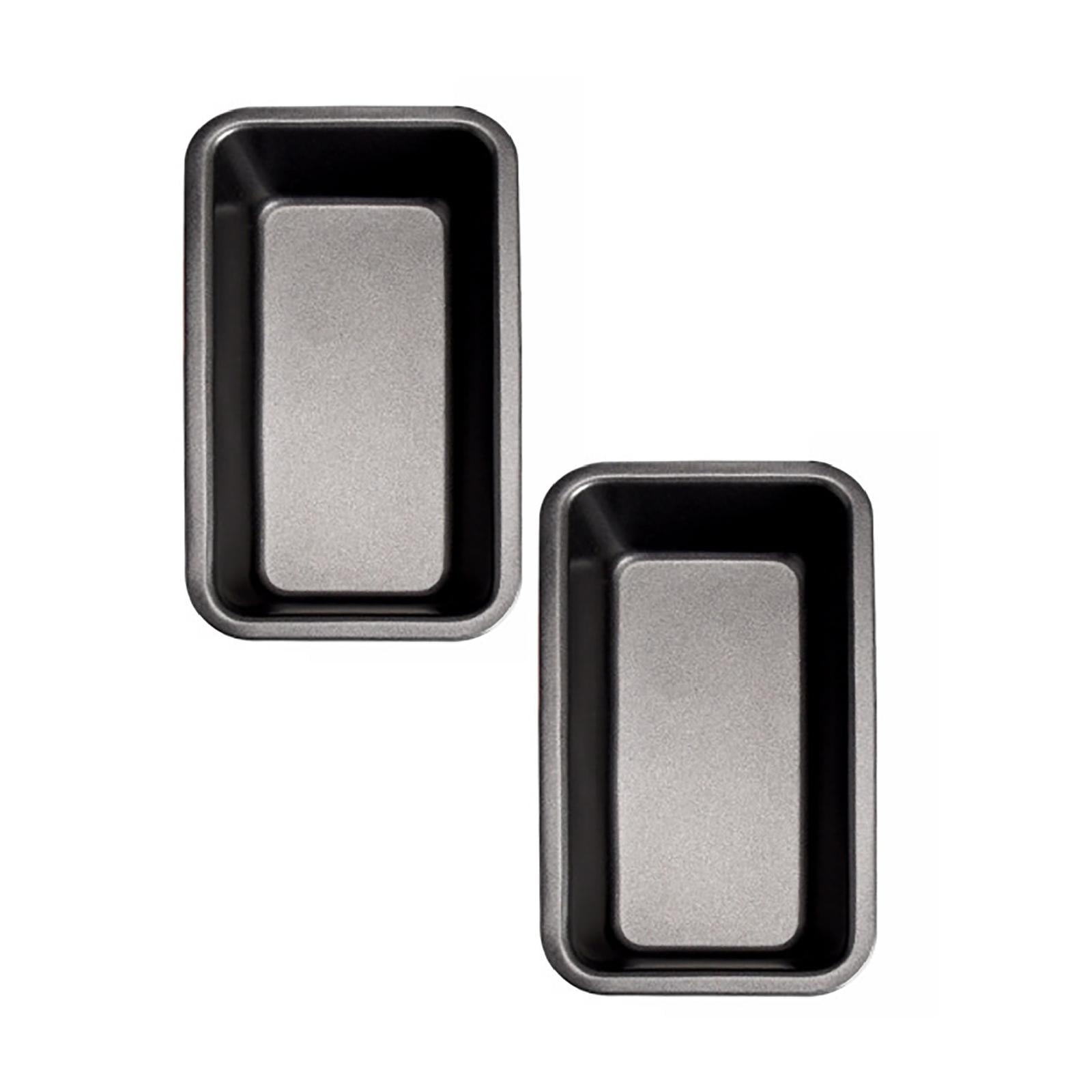LYCAQL Mini Loaf Pan for Baking Bread, 6 x 3.4 x 2 In Nonstick Small ...