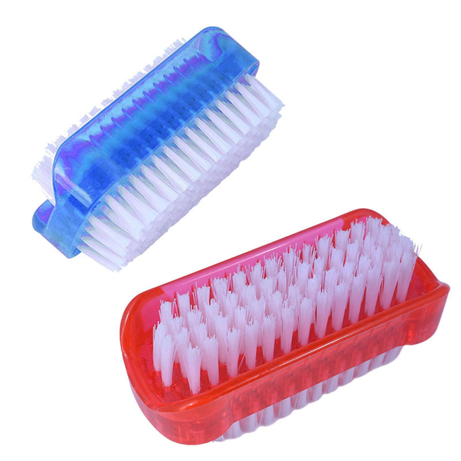 LYCAQL Nail Cleaning Brushes Double Sided Nail Clean Up Brush with ...