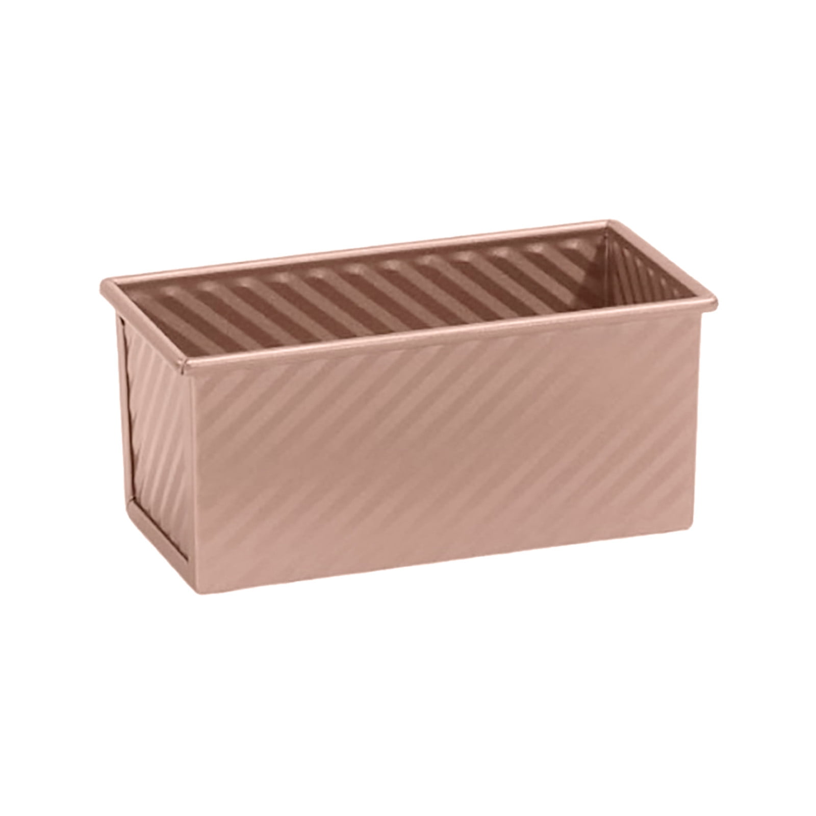 LYCAQL Non-stick Carbon Steel Corrugated Toast Box Baking Tools with ...