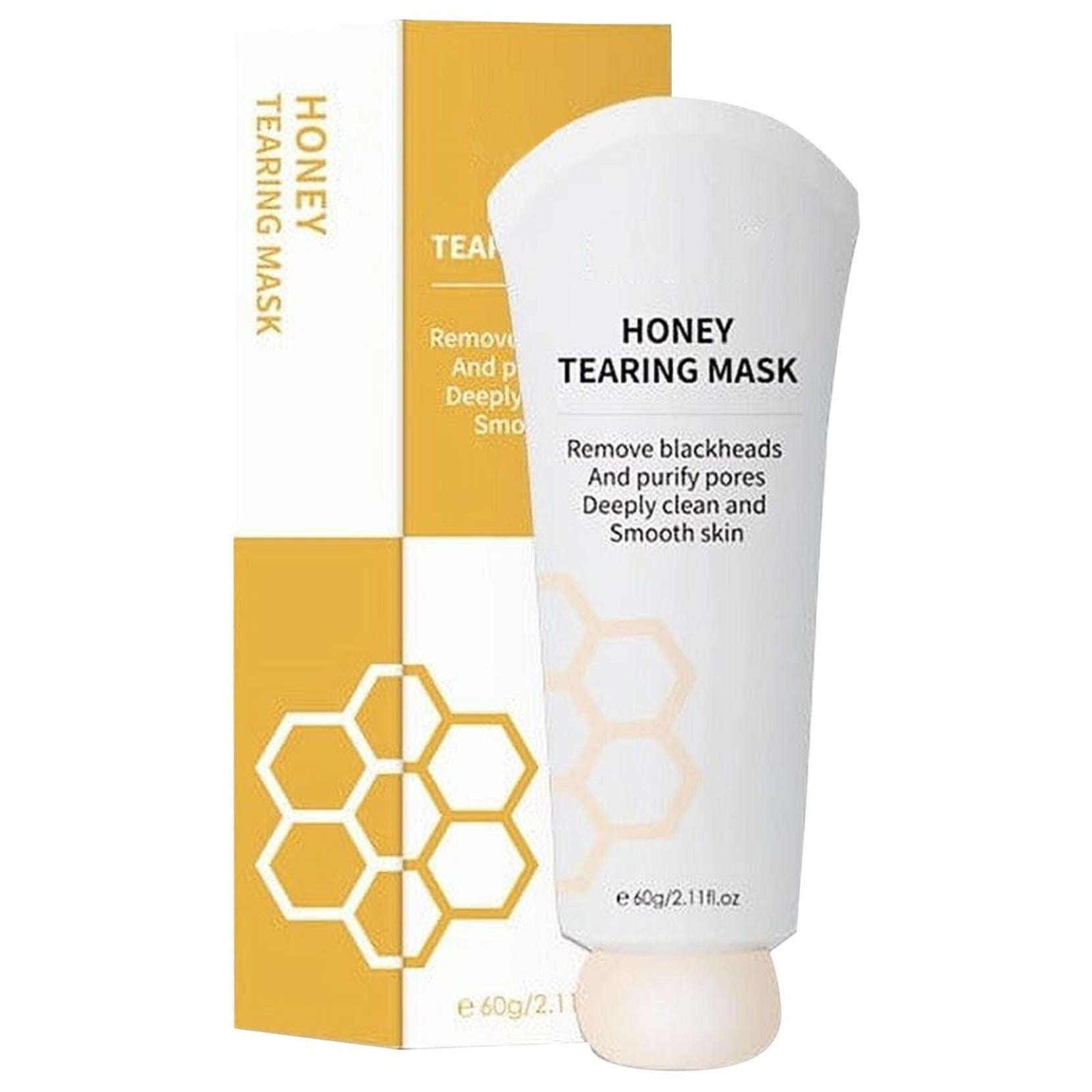 LYCAQL Peel Off Face Mask,Blackhead Remover,Honey Tearing Mask Peel ...