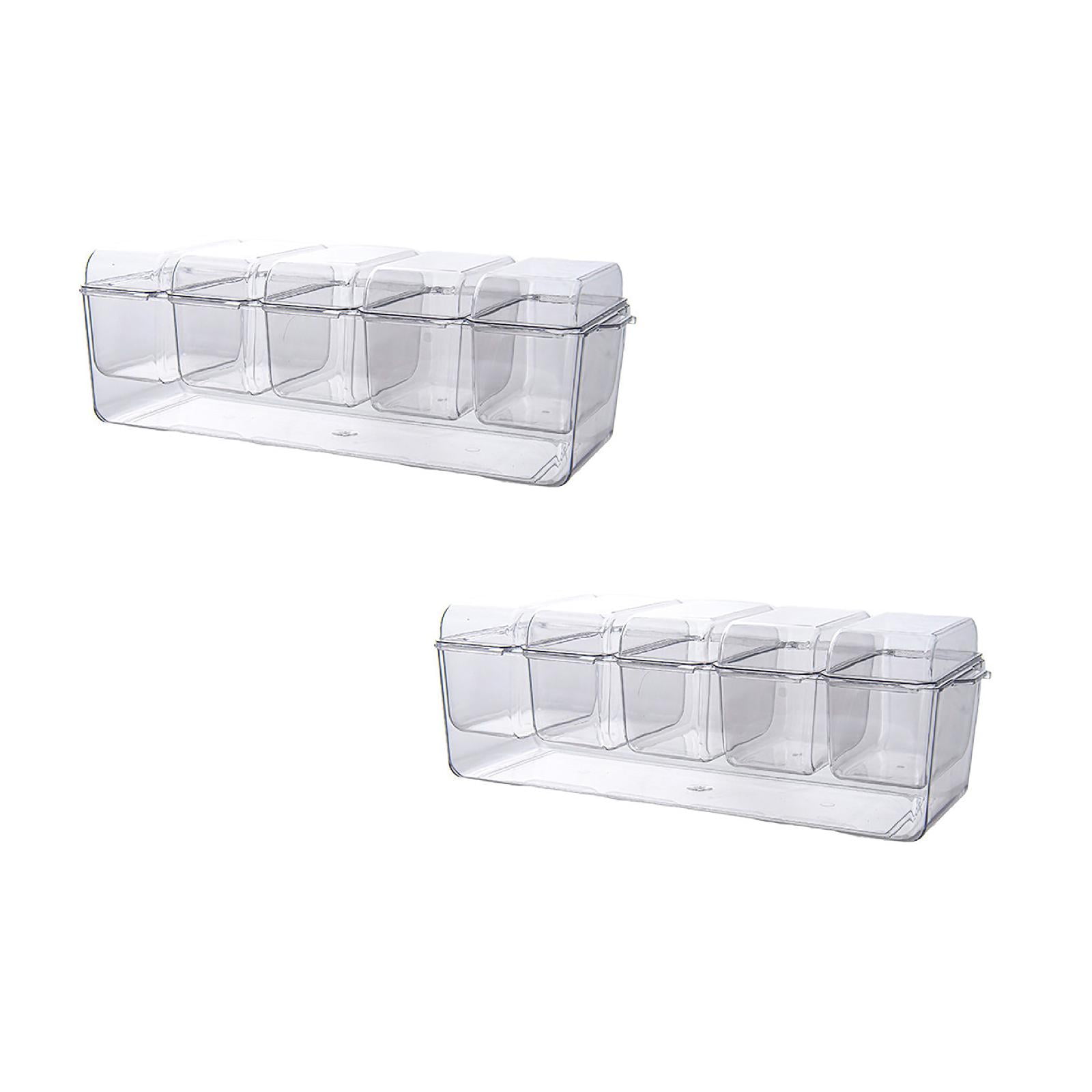 LYCAQL Refrigerator Storage Box Divider Lid Can Be Split Cold Crisper ...