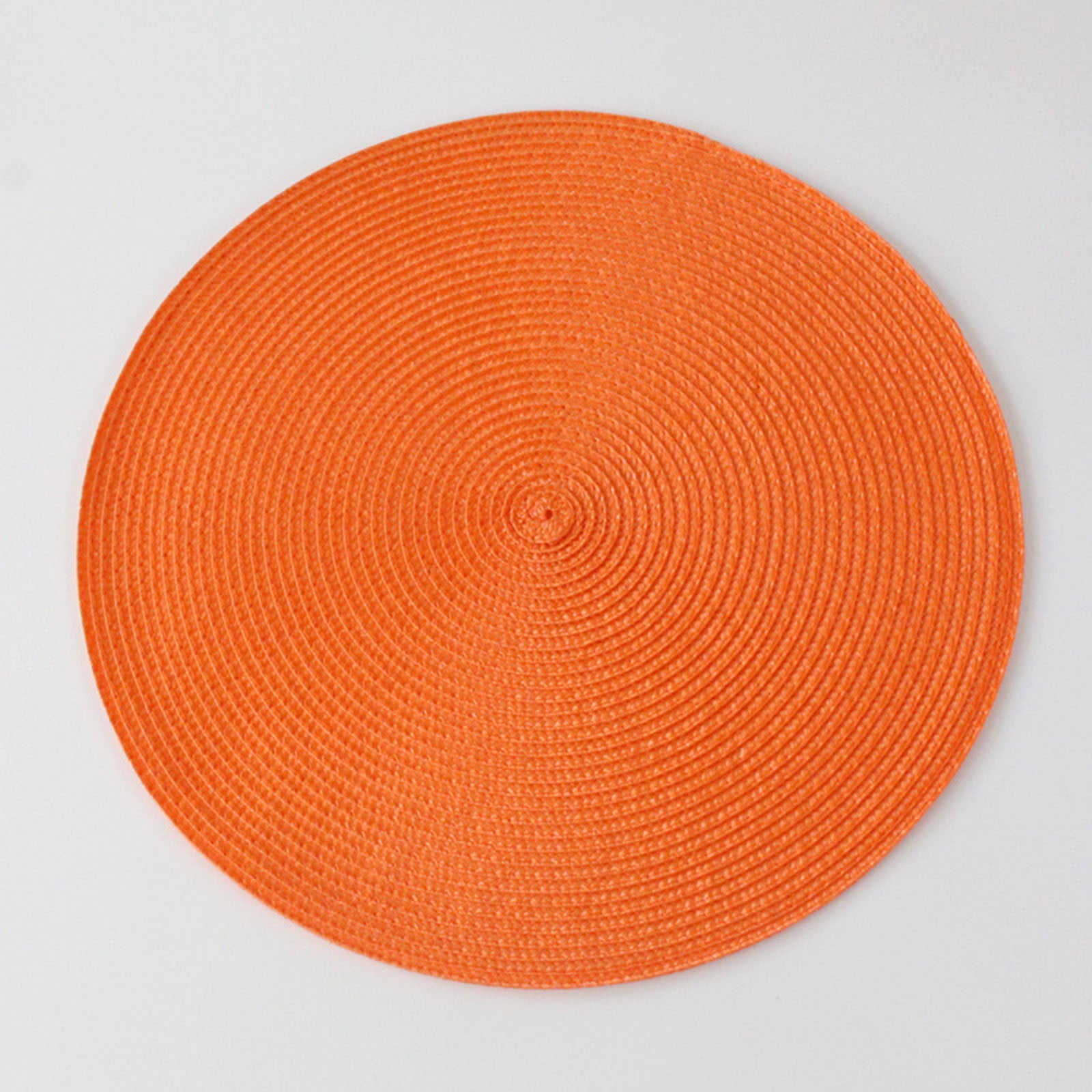 LYCAQL Round Braided Placemats Table Mats for Dining Tables Woven ...