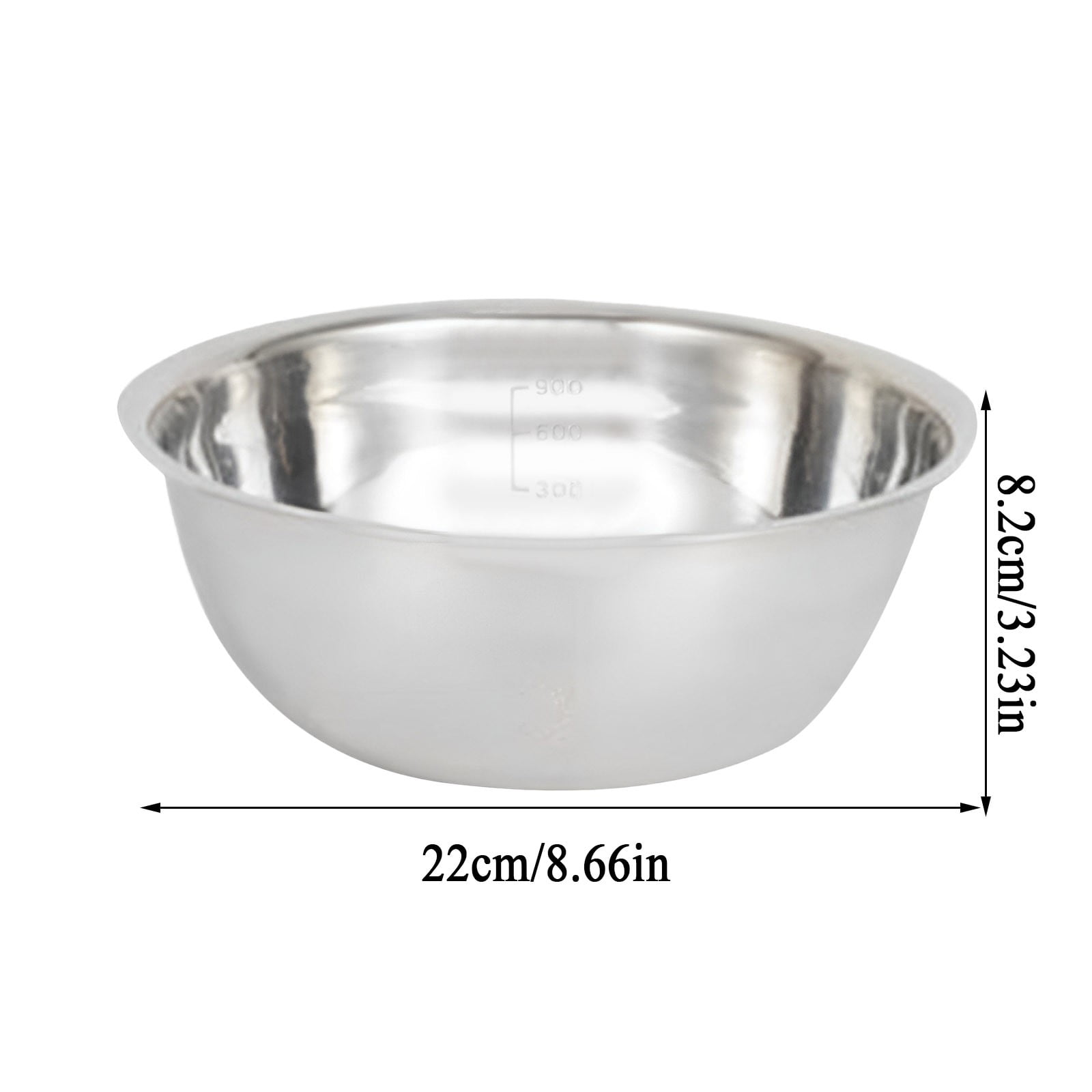 LYCAQL Stainless Steel Mixing Bowls, Non Slip Colorful Silicone Bottom ...