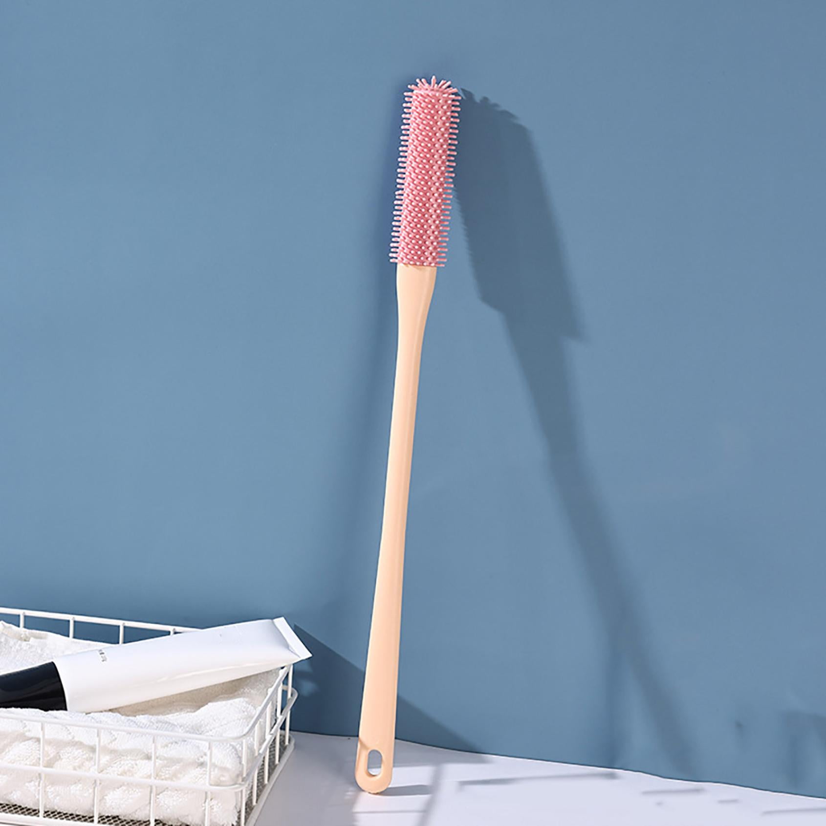 LYCAQL Toe Cleaning Brush 15.7" Foot Scrubber in Shower with Long ...