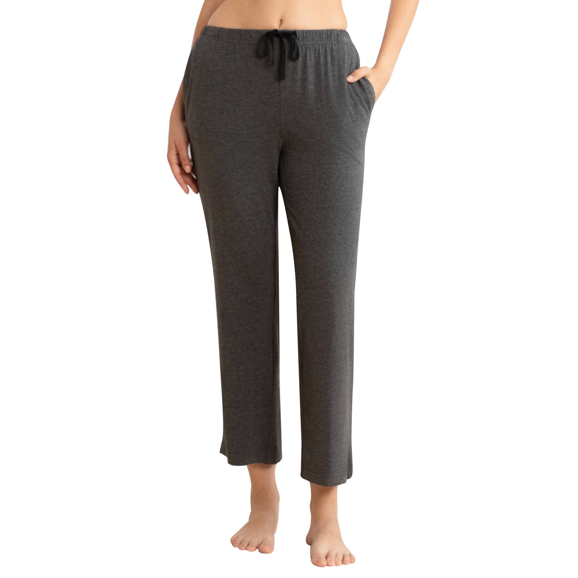 LYCY Womens Modal Pajama Pants, Soft Lounge Sleep Pants with Pockets ...