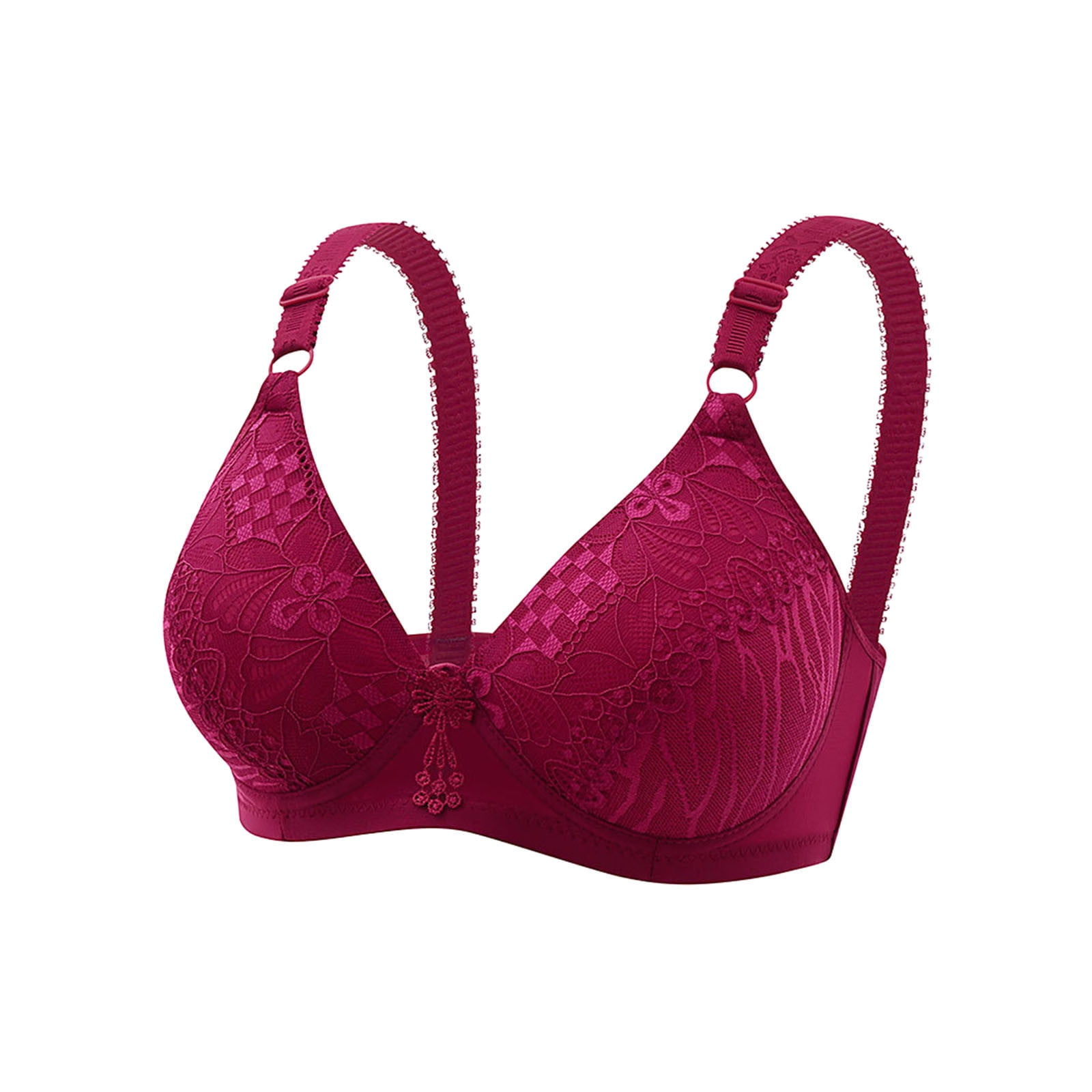 LYEAA Bras for Women No Underwire Soft Lace Push up Everyday Bras ...