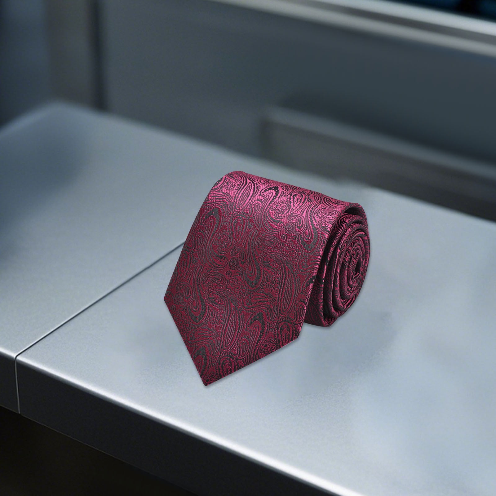 LYEAA Men's Business Formal Work Office Necktie, Professional Tie for ...