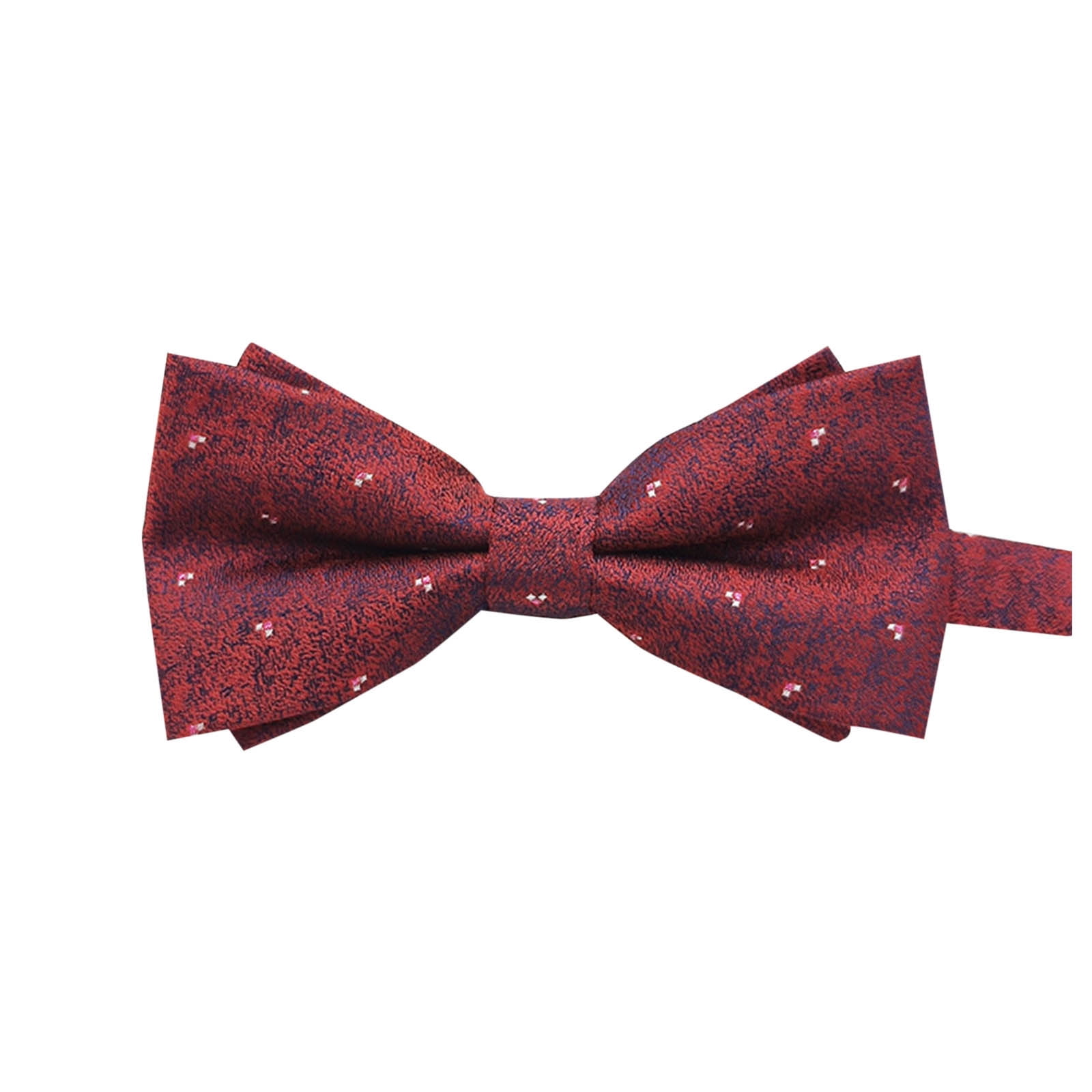 LYEAA Men's Patterned Bow Tie, Pre-tied Adjustable Formal Business ...