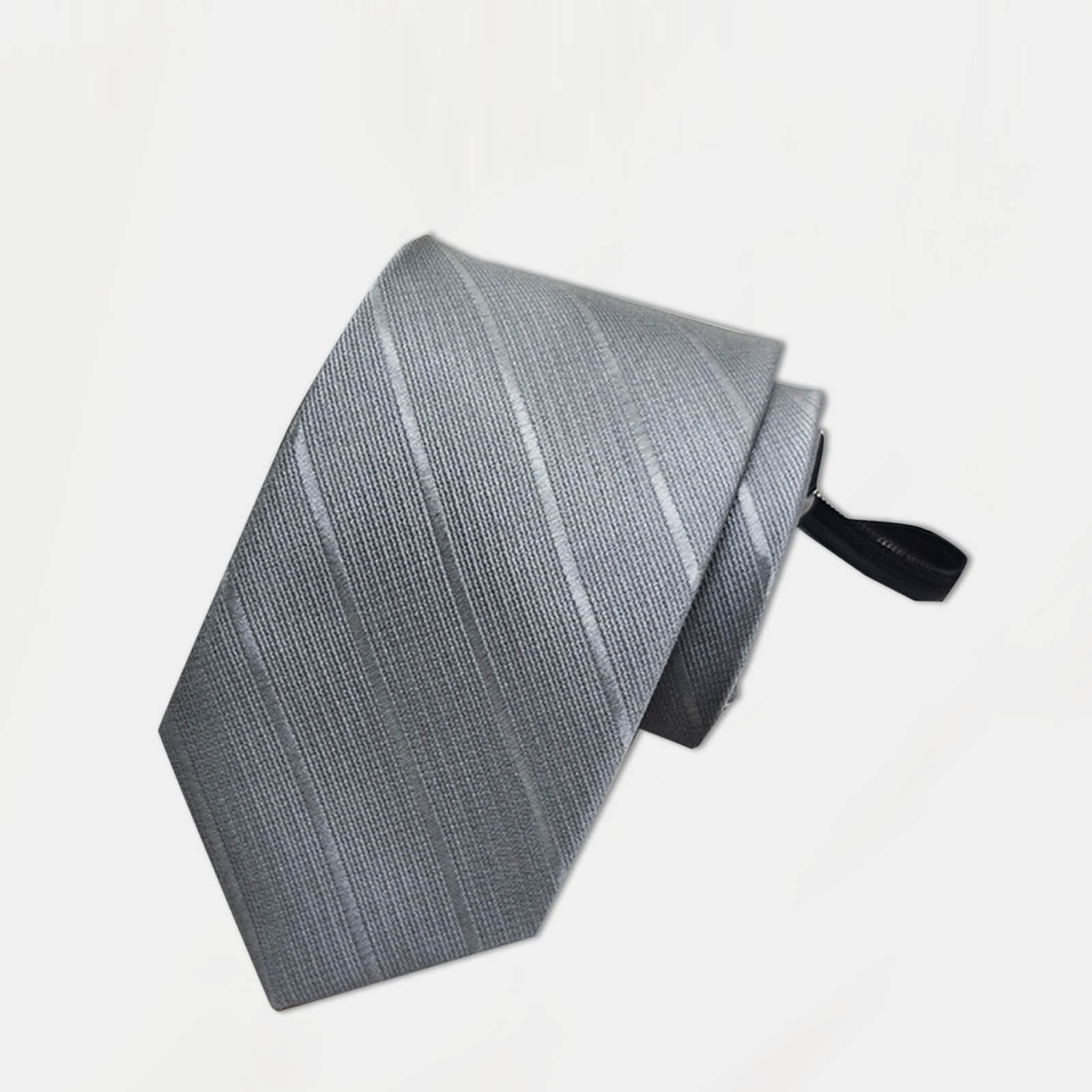 LYEAA Men's Zipper Ties for Shirts Long Classic Strip Pre-tied Neckties ...