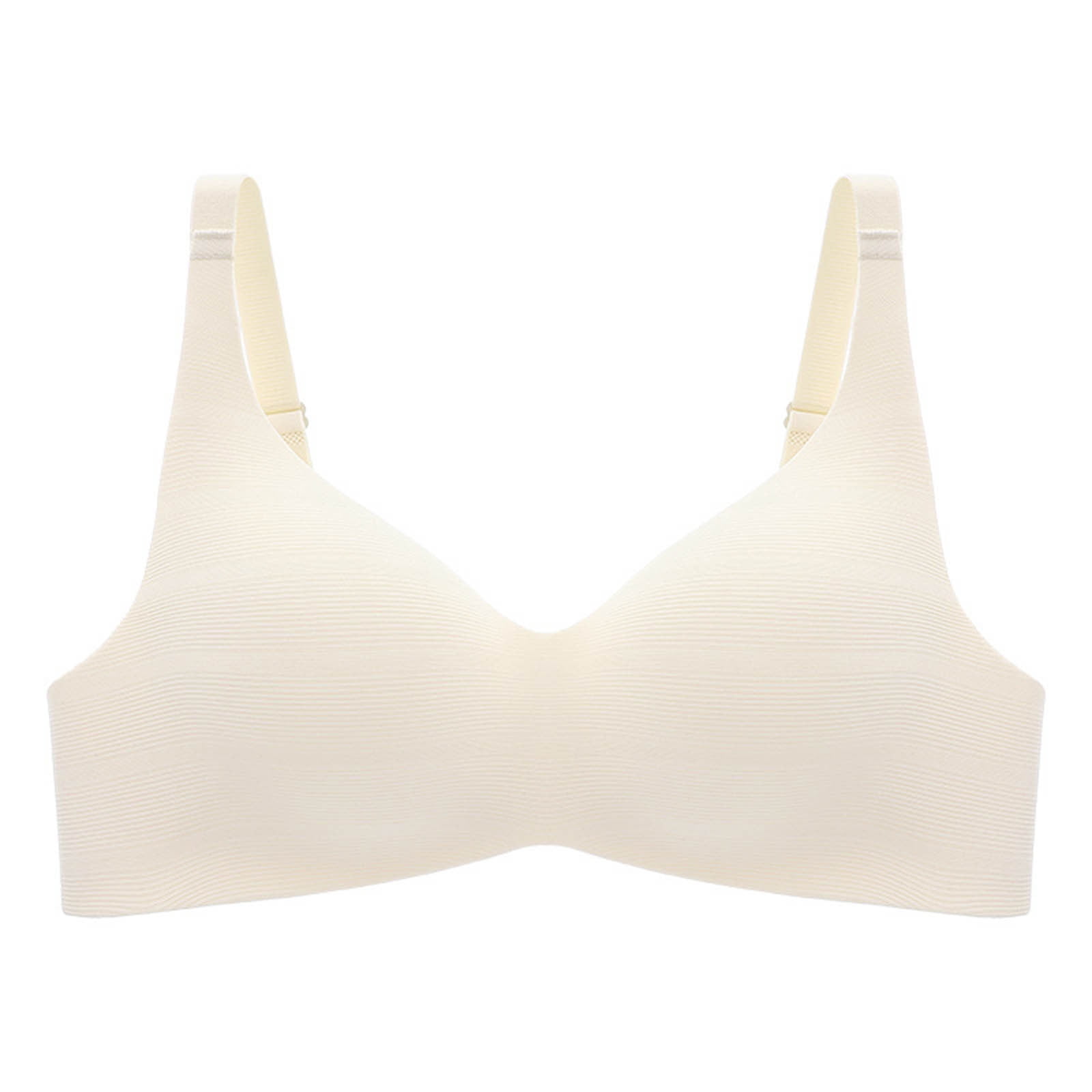 LYEAA Womens Bras No Wire Push up Soft Everyday Bras Wireless Support ...