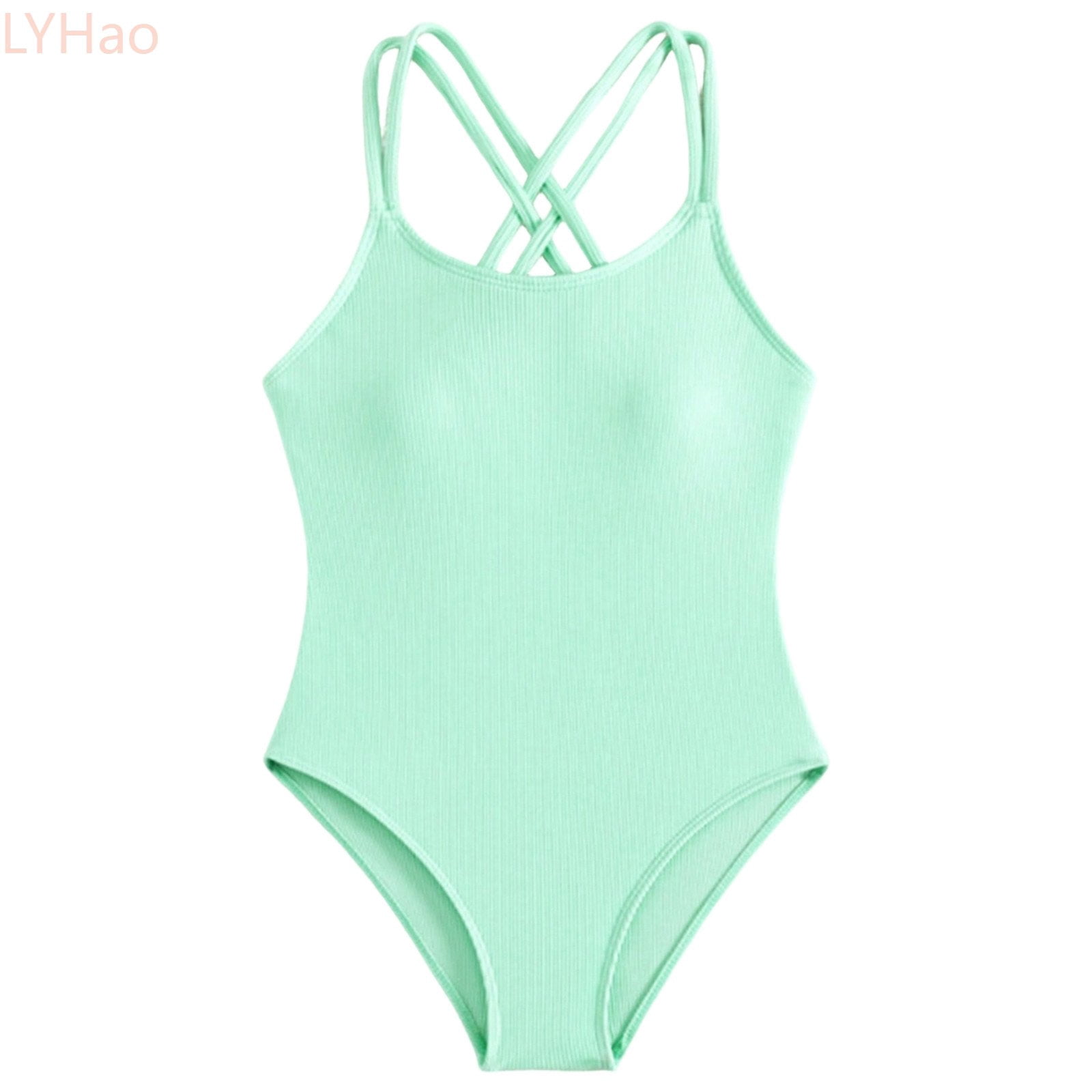 LYHao Girls Swimsuit For Hot Beach Pool Party Rash Guard Swimwear With ...