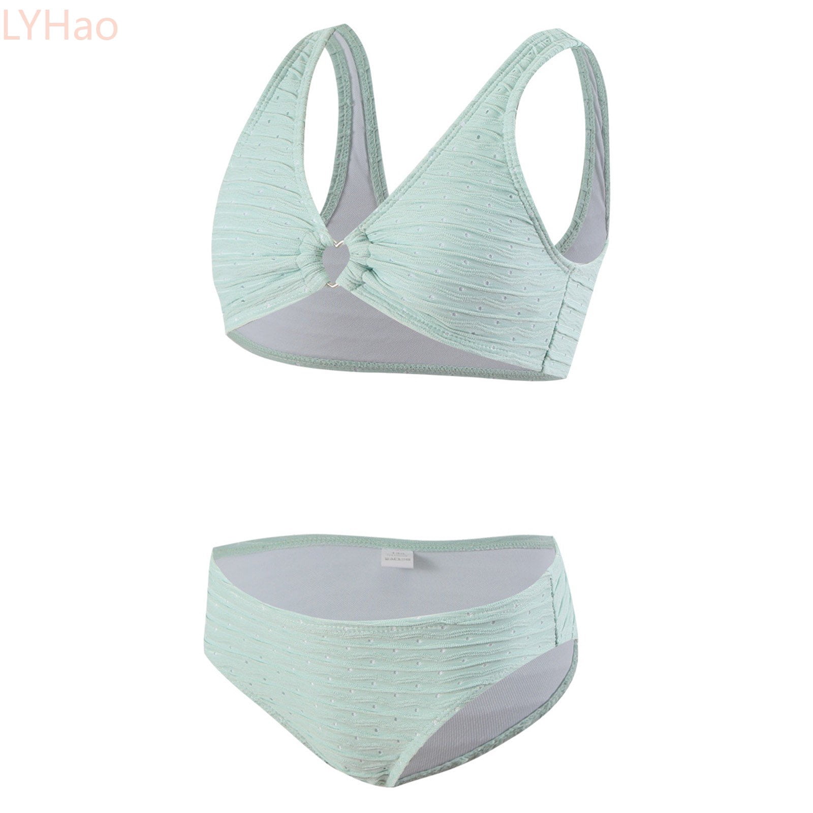 LYHao Girls' Swimwear Fashion Cute Print Kids Beach Vacation Swim Strap ...
