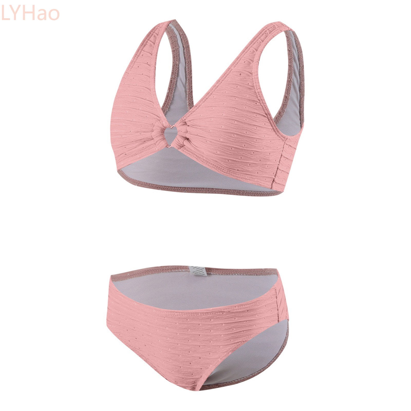 LYHao Girls' Swimwear Fashion Cute Print Kids Beach Vacation Swim Strap ...