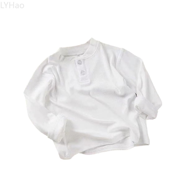 LYHao Long Sleeve Layering For Girls Comfortable Stretch Basic Tee ...