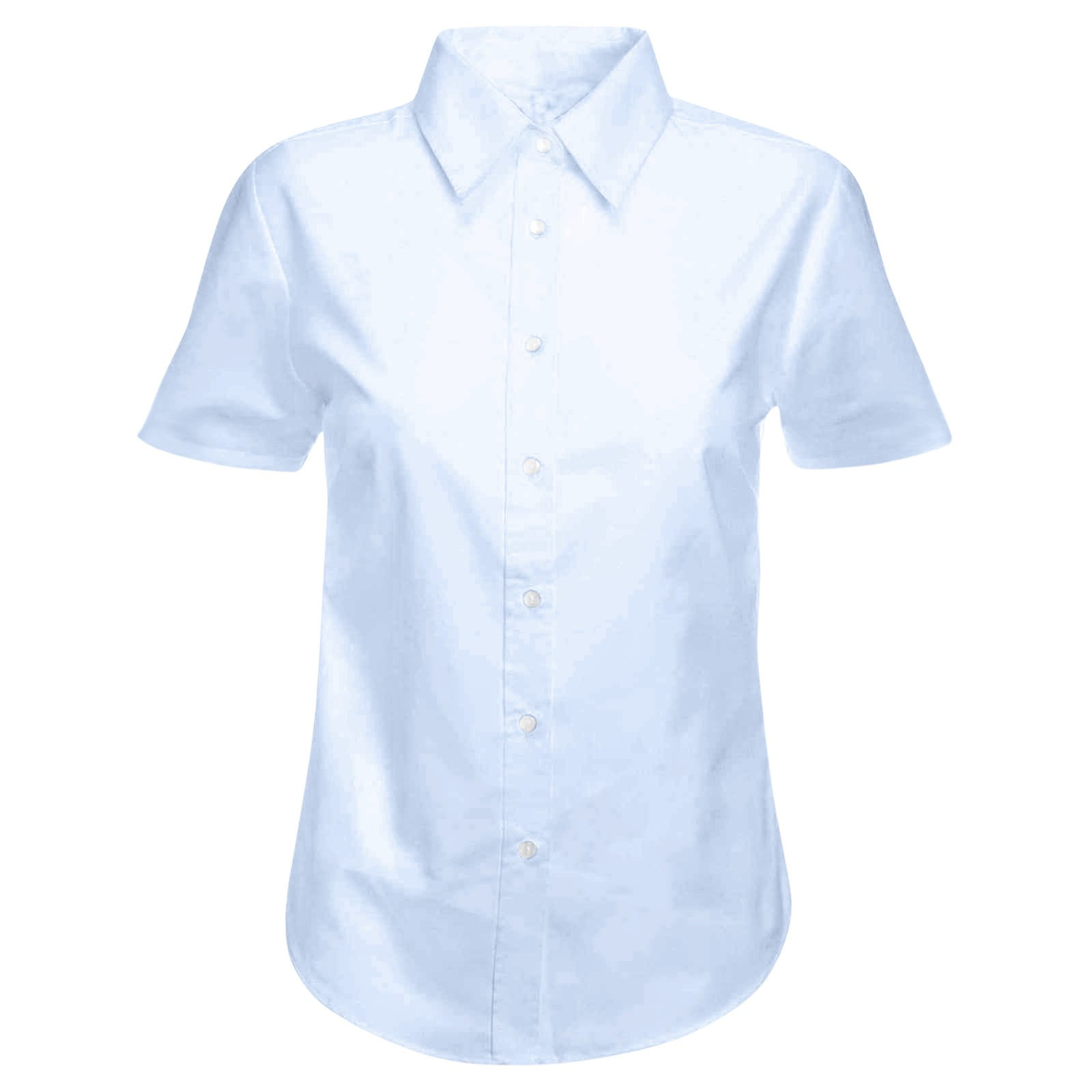 LYHaoo Girls Short Sleeve Button Down Shirts Dress Shirts School ...