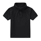 LYHaoo Little Boys Short Sleeve Collared Shirts, Kids Casual School ...